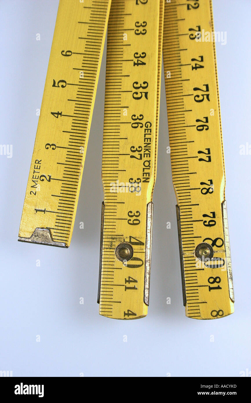 Tape measure and pocket rule hi-res stock photography and images - Alamy