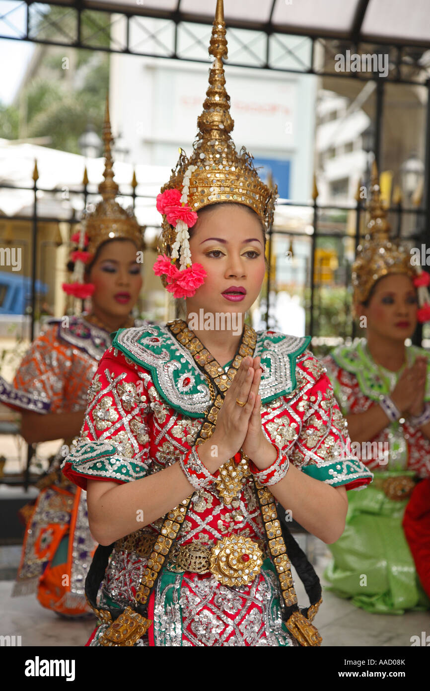 Erewan Shrine Bangkok Thailand Stock Photo - Alamy