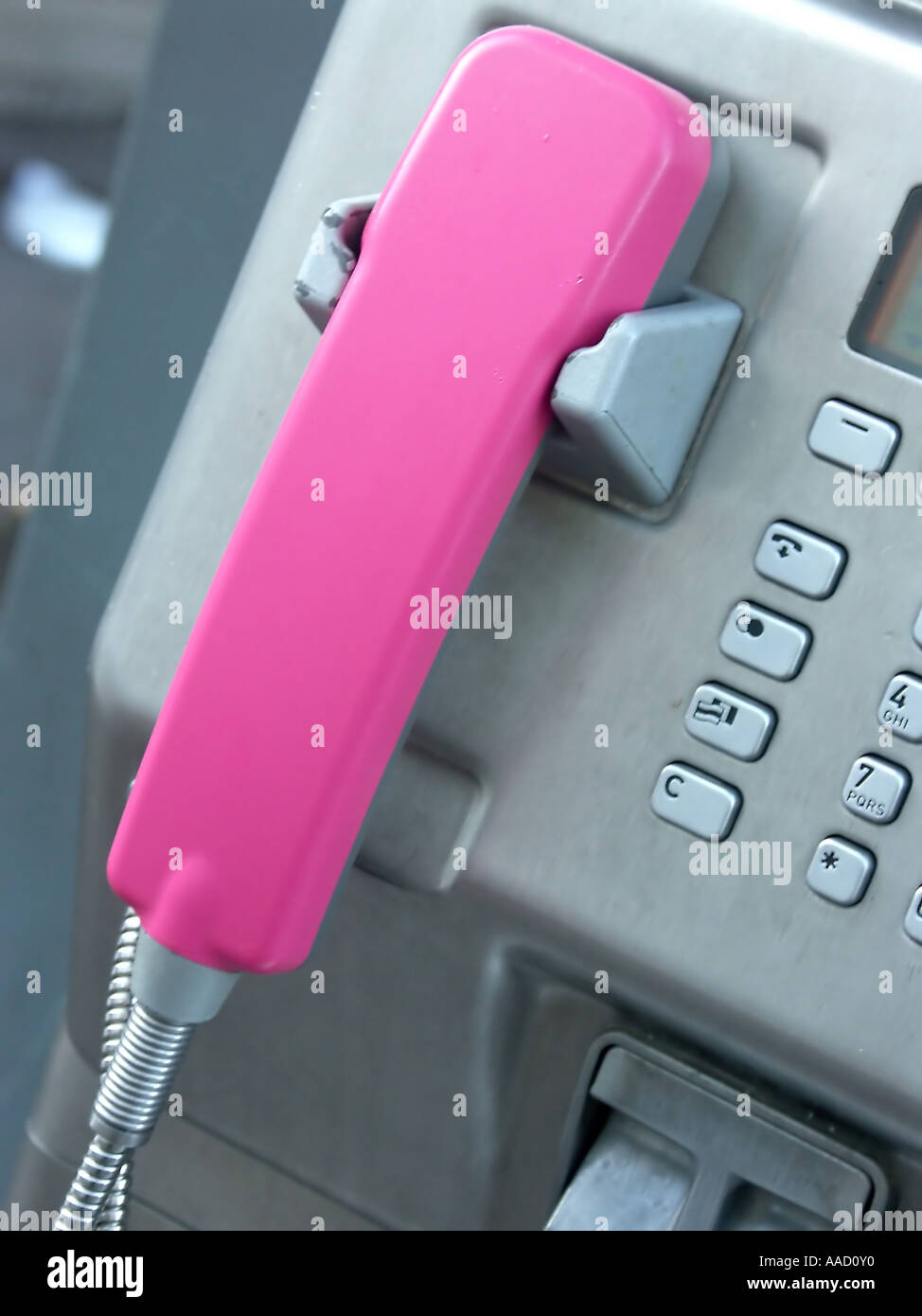 public phone of German Telekom Stock Photo - Alamy