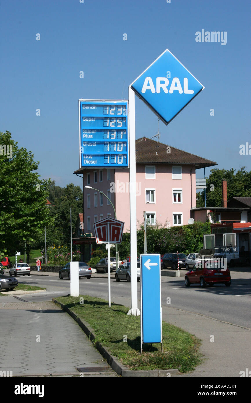 Aral gas station aral petrol stations hi-res stock photography and ...