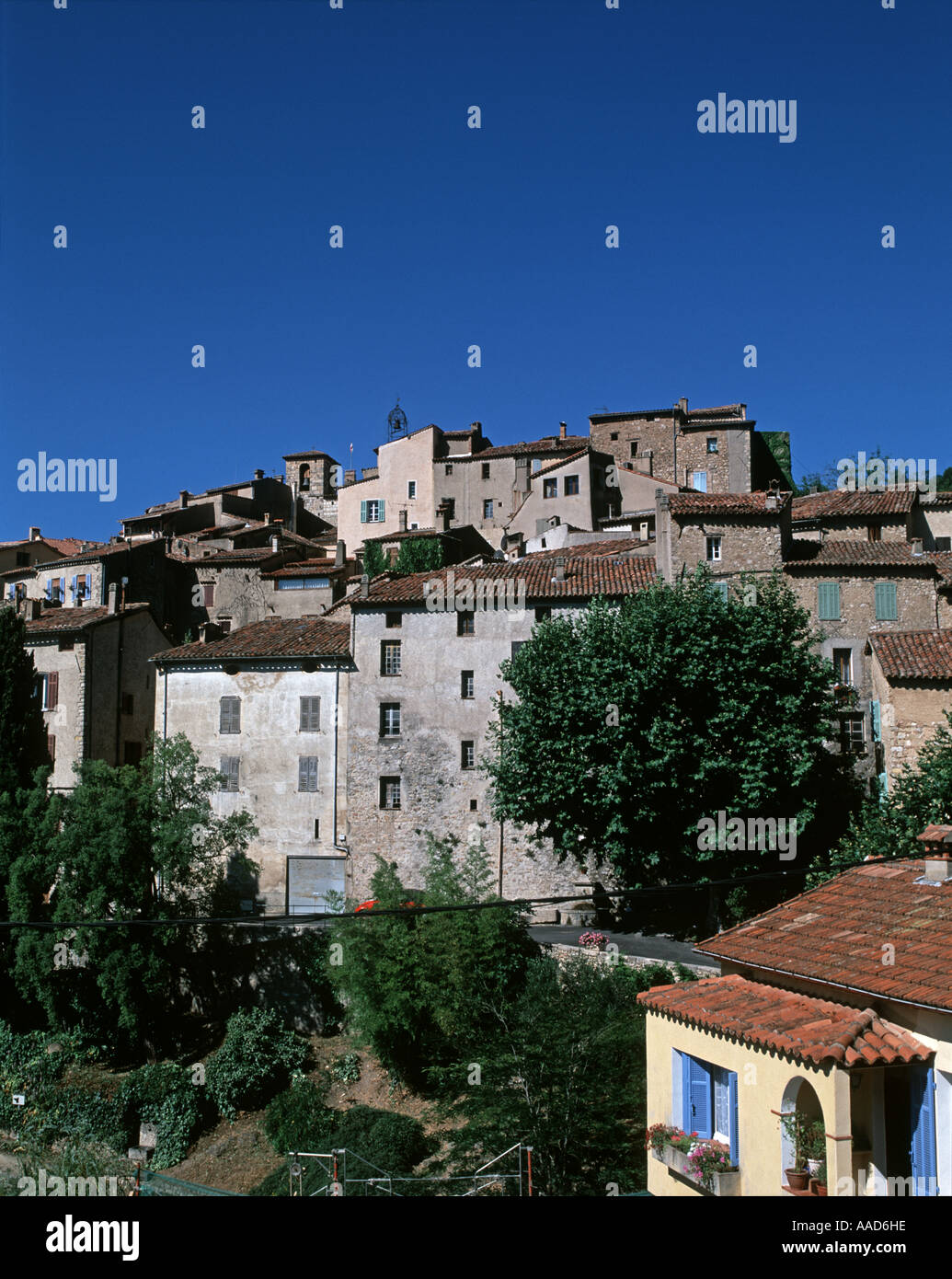 The Plus Beau Village of Seillans Stock Photo - Alamy