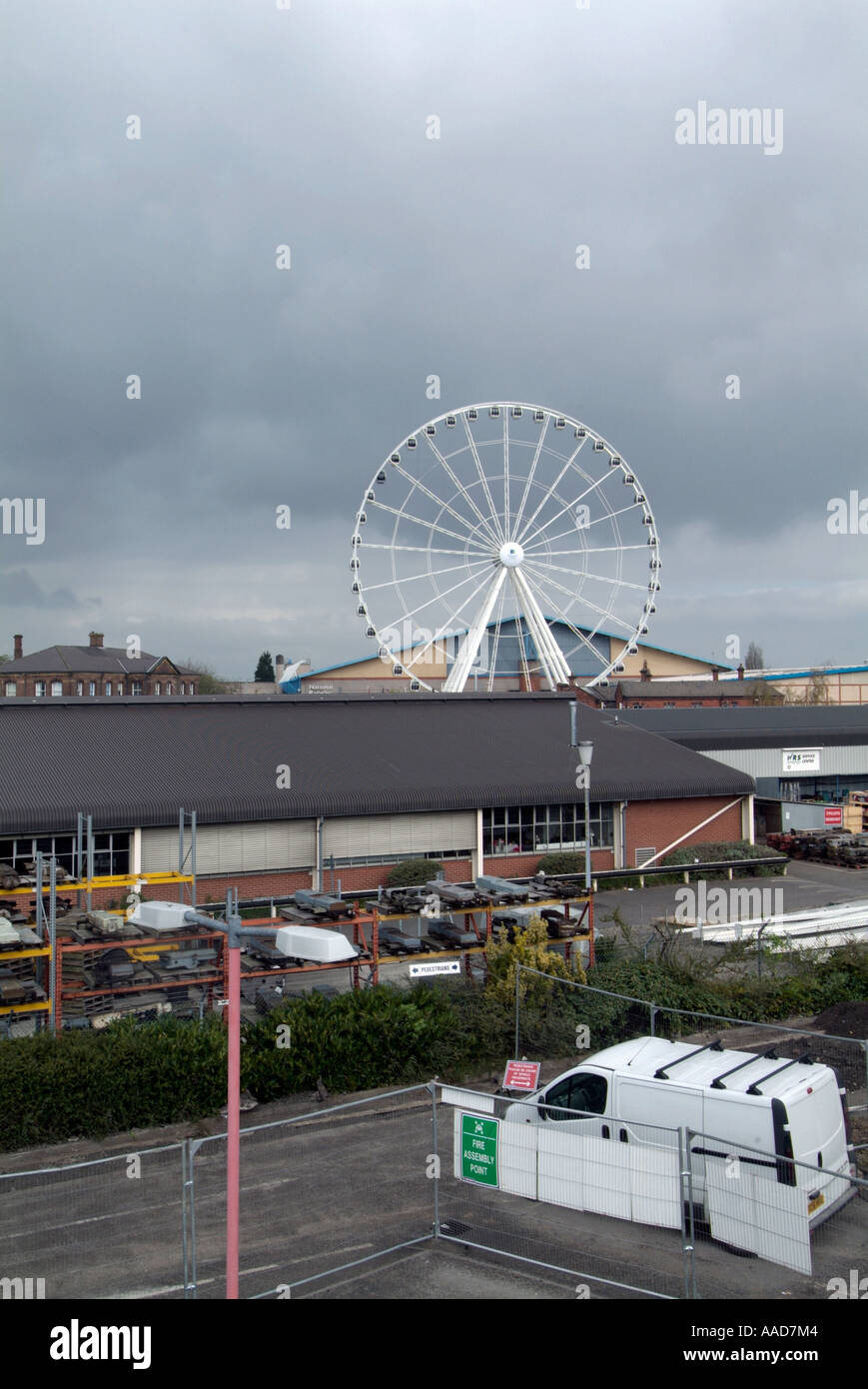 Yorkshire wheel big wheel york National Railway Museum (NRM Stock Photo ...