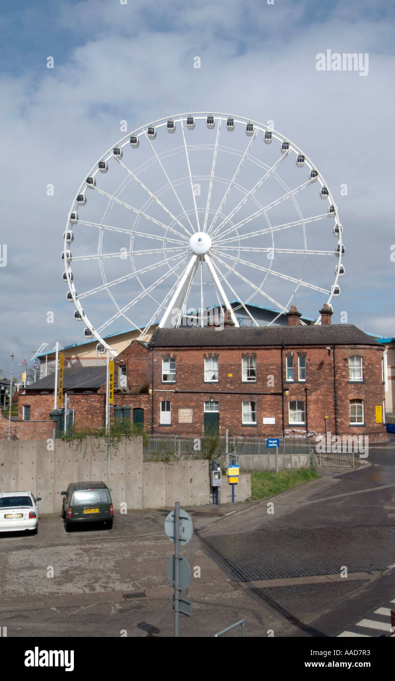 Yorkshire wheel big wheel york National Railway Museum (NRM Stock Photo ...