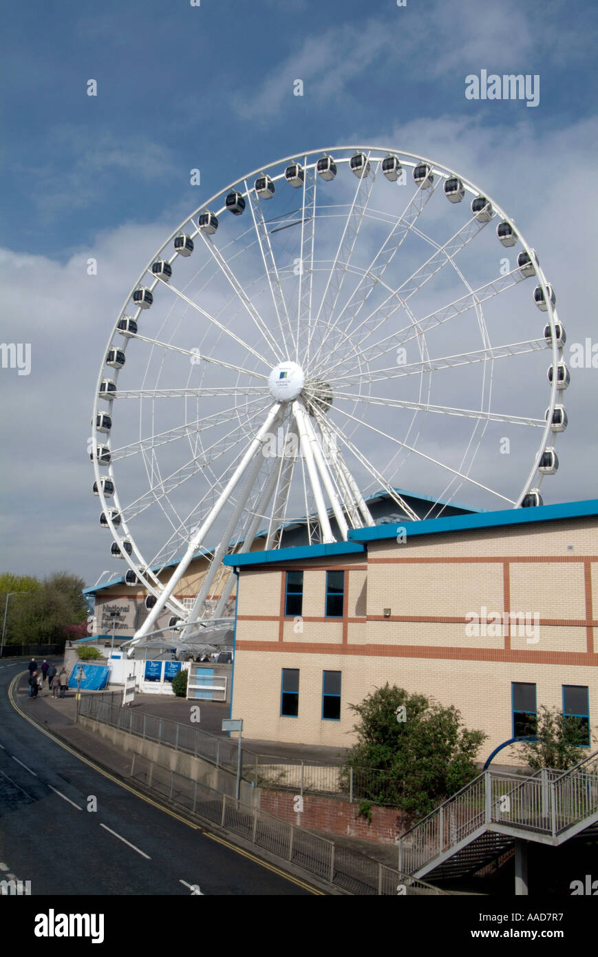 Yorkshire wheel big wheel york National Railway Museum (NRM Stock Photo ...