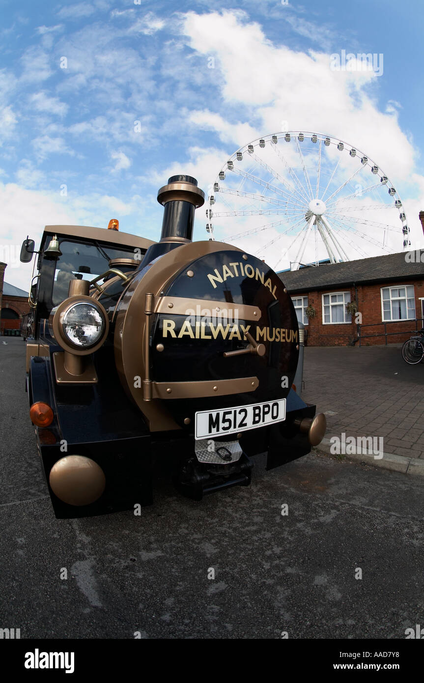 Yorkshire wheel big wheel york National Railway Museum (NRM Stock Photo ...
