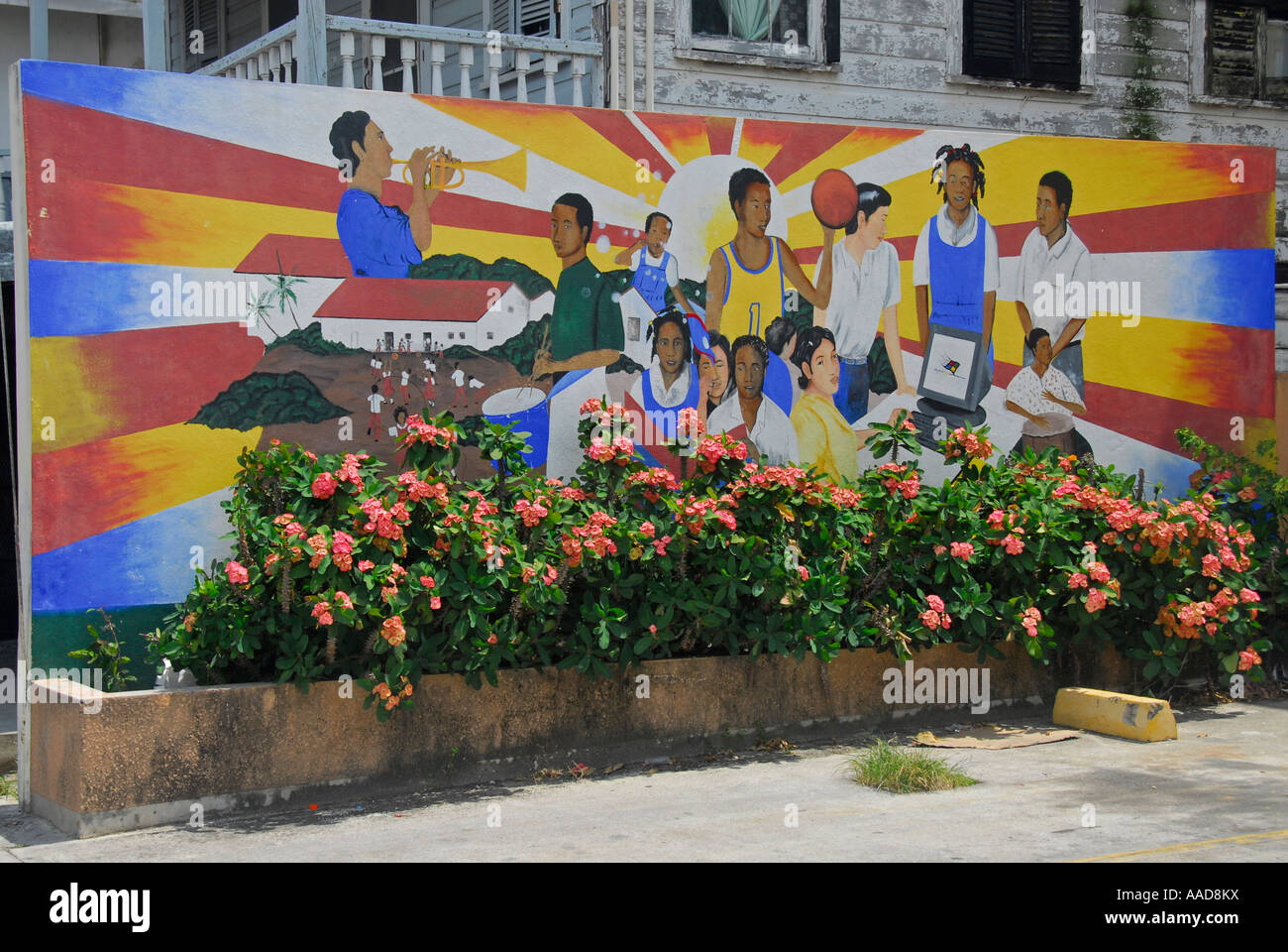Indian school building america hi-res stock photography and images - Alamy