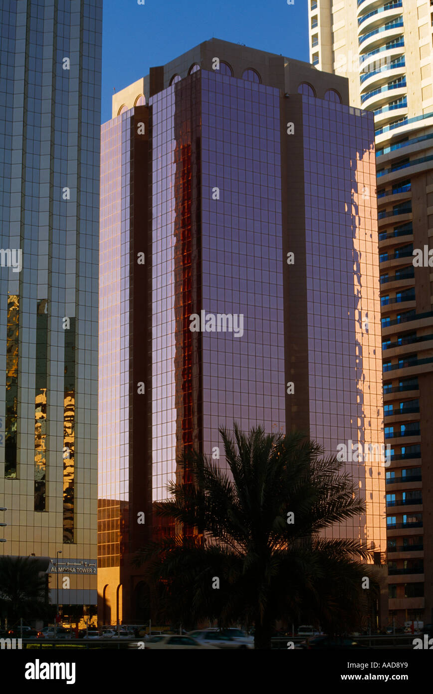 Dubai UAE Sheikh Zayed Road High Rise Buildings Stock Photo - Alamy