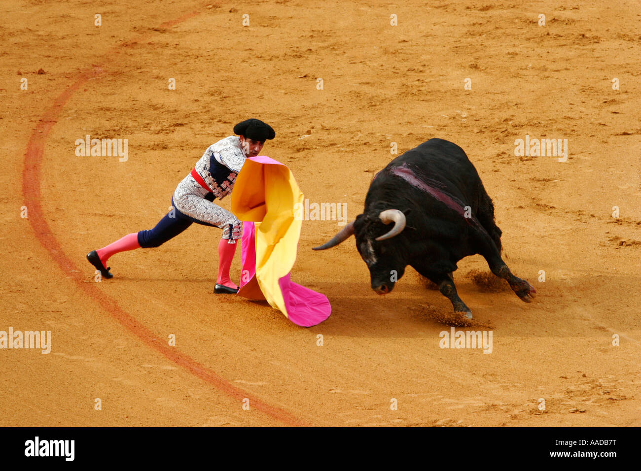 Bullfighting at the Maestranza bullring Seville Spain Stock Photo - Alamy