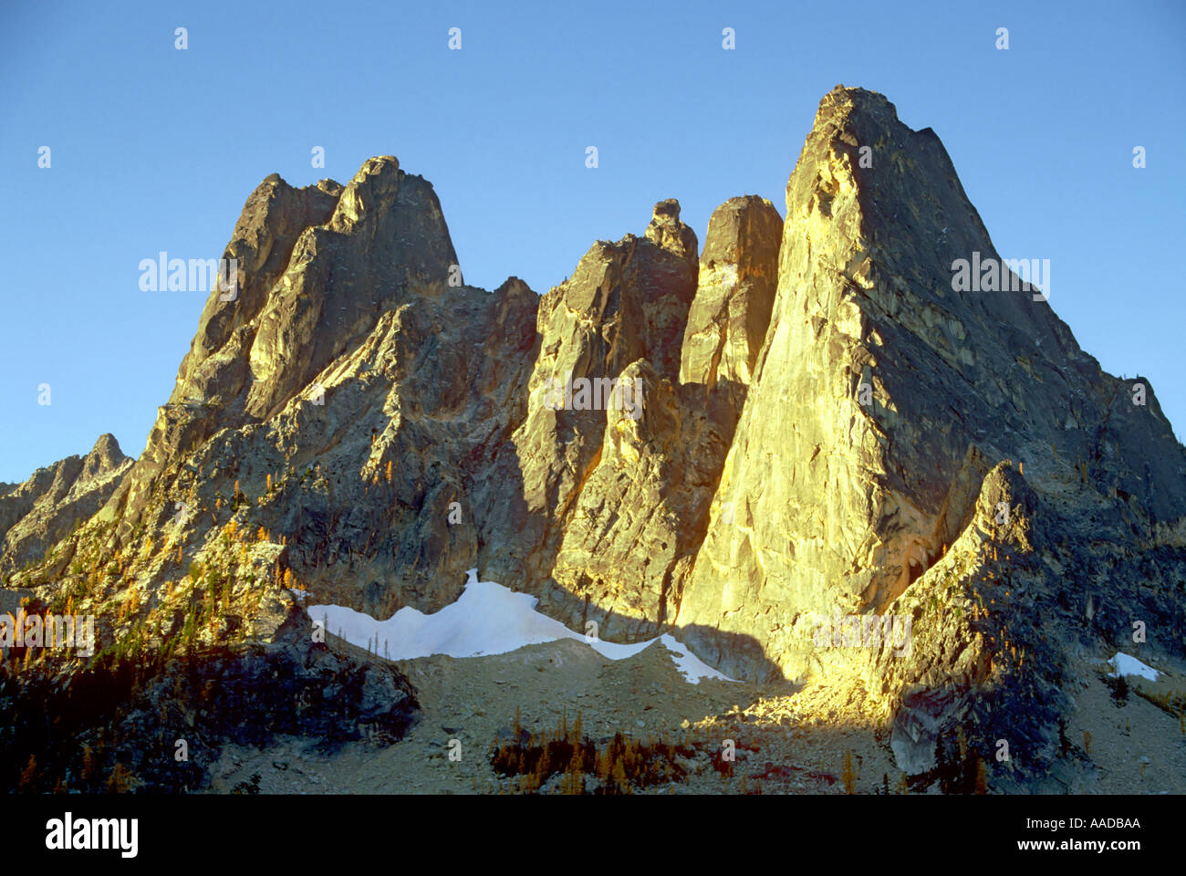 Liberty Bell and Early Winters Spires Stock Photo - Alamy