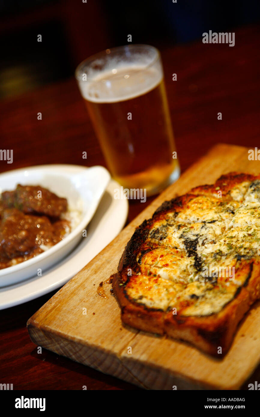 Tapas and beer at La giganta Tapas bar El Centro area Seville Spain ...