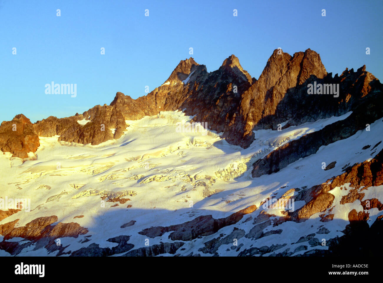 Mt Degenhardt and Inspiration Peak Stock Photo - Alamy