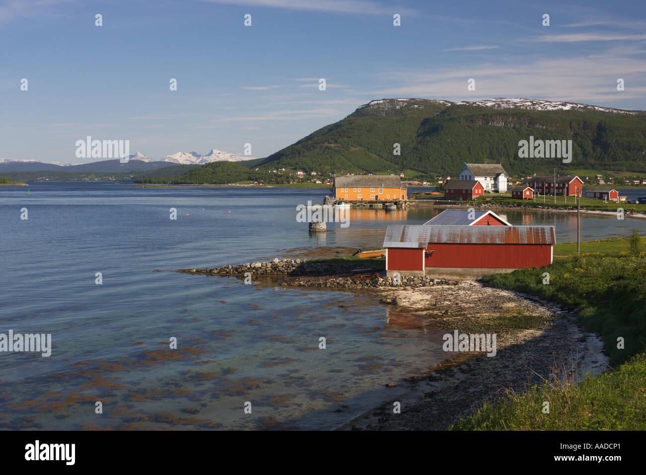Sandtorg Tjeldsund Vesteralen Norway Stock Photo - Alamy