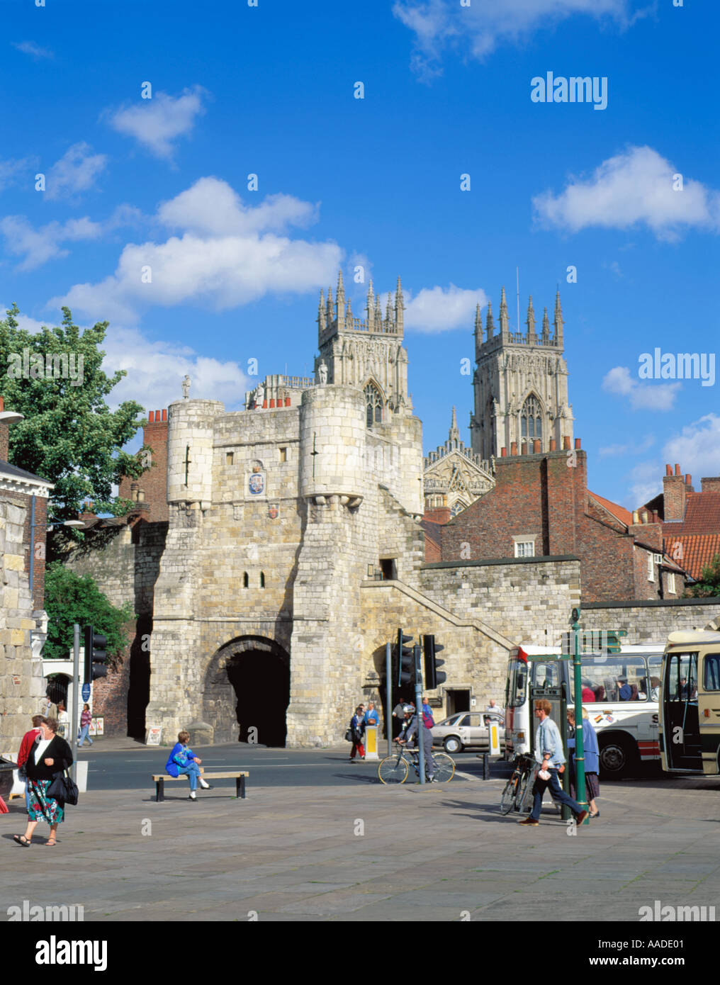 Bootham bar medieval structure hi-res stock photography and images - Alamy