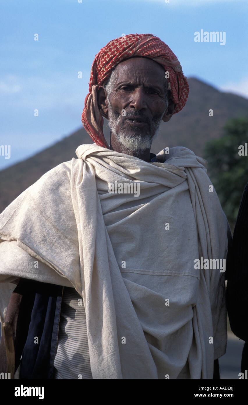 Tigray man near the disputed border between Ethiopia and Eritrea 2001 ...