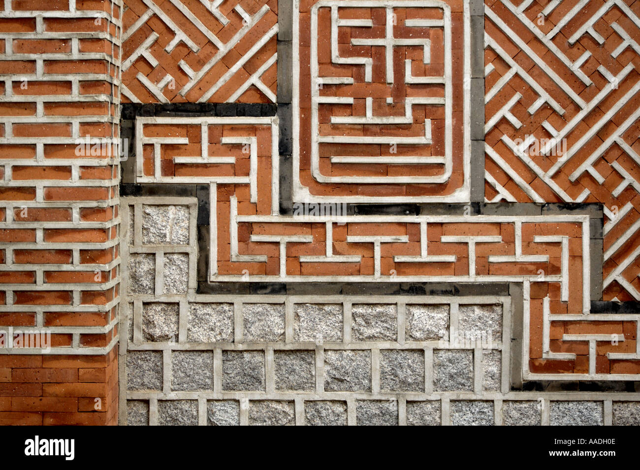 Traditional Korean Wall Patterns Stock Photo - Alamy