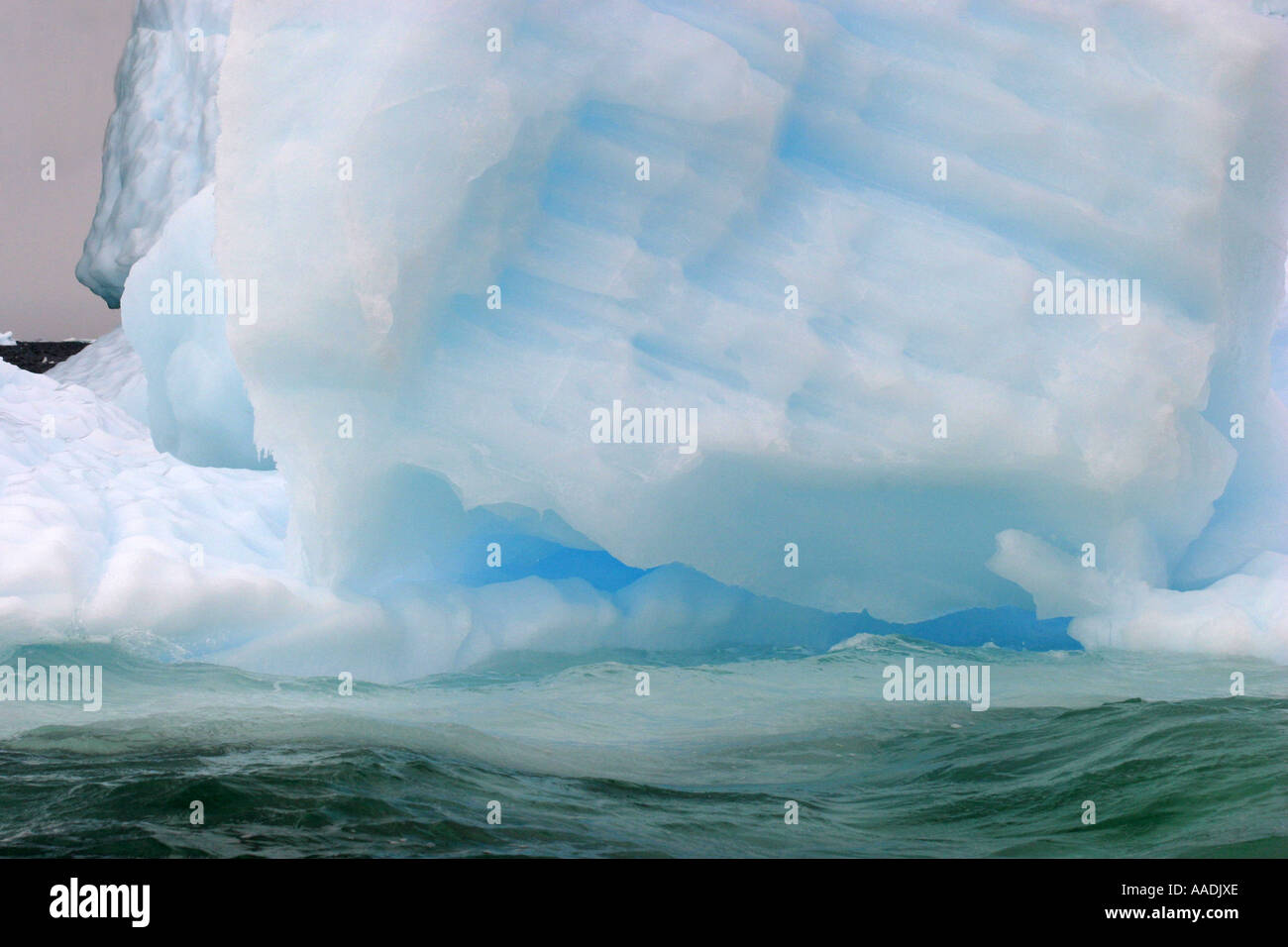 Exquisitely beautiful color of an Antarctic color Iceberg Stock Photo ...