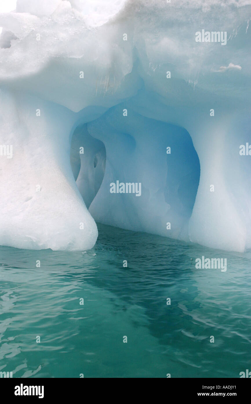 Exquisitely beautiful color of an Antarctic Iceberg Stock Photo - Alamy