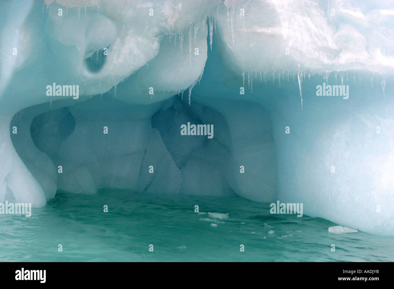 Exquisitely beautiful color of an Antarctic Iceberg Stock Photo - Alamy