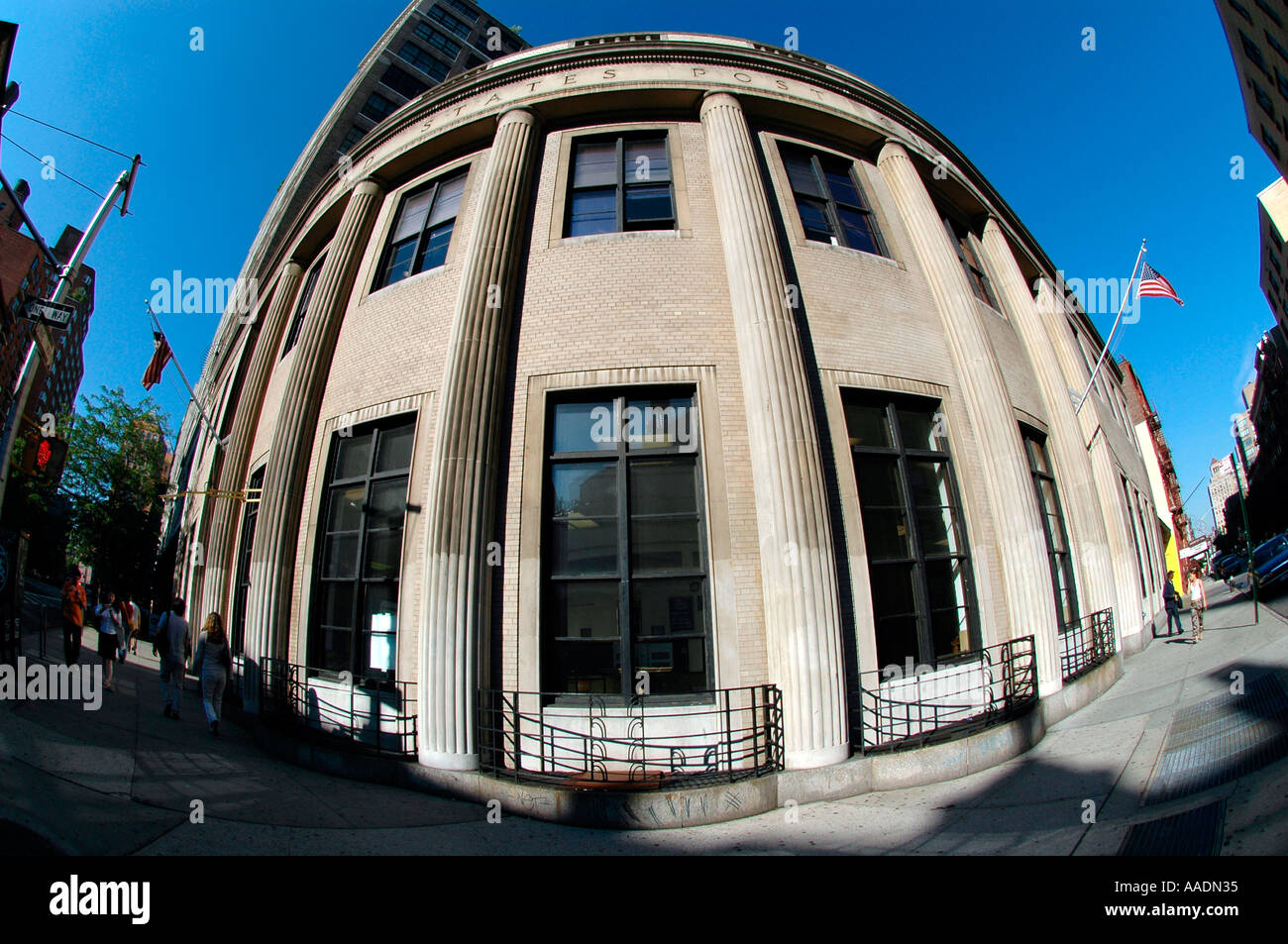 The Cooper Square U S Post Office station Stock Photo - Alamy
