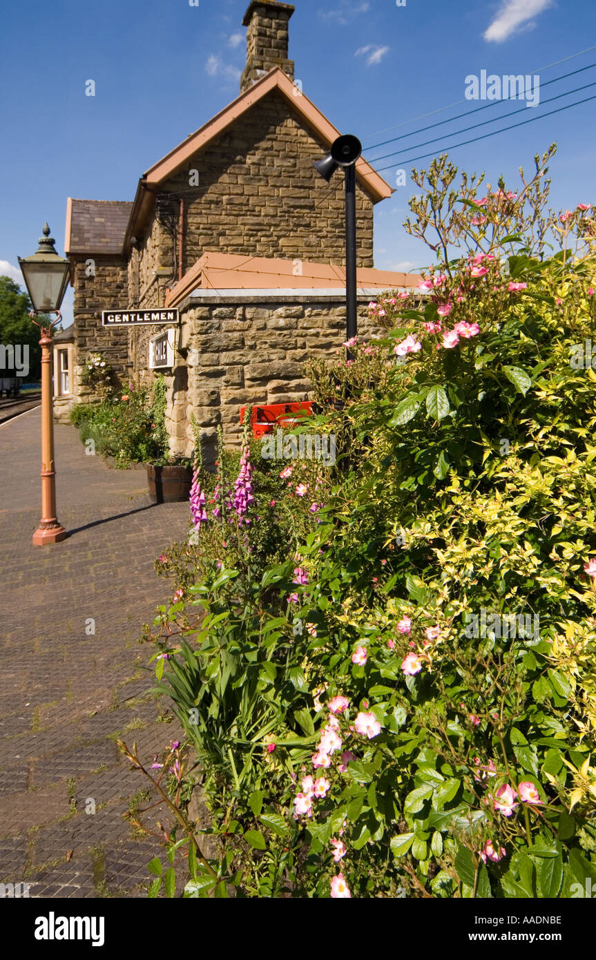 england midlands shropshire severn valley steam railway highley station ...