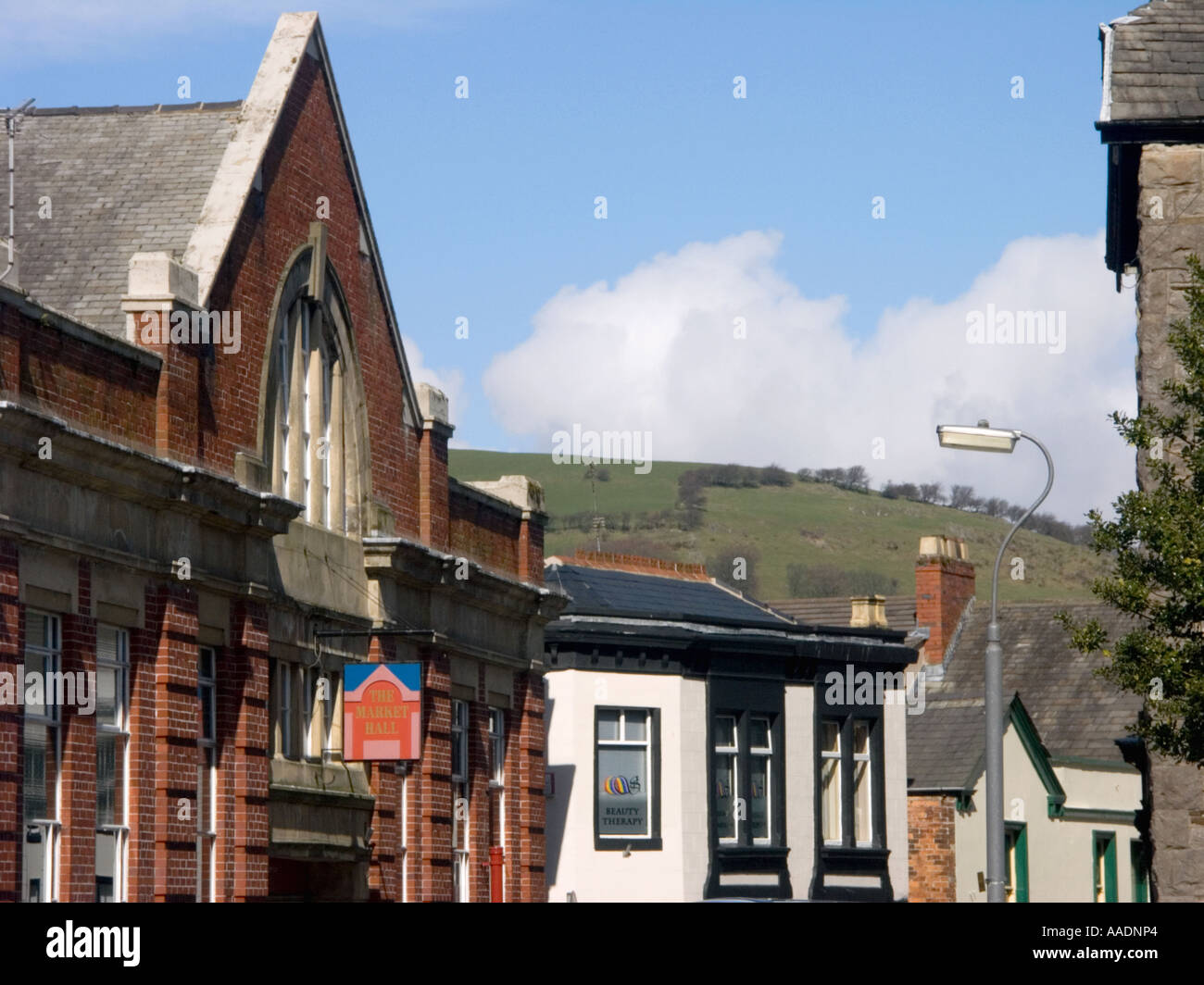Ulverston Market Hall Stock Photo - Alamy