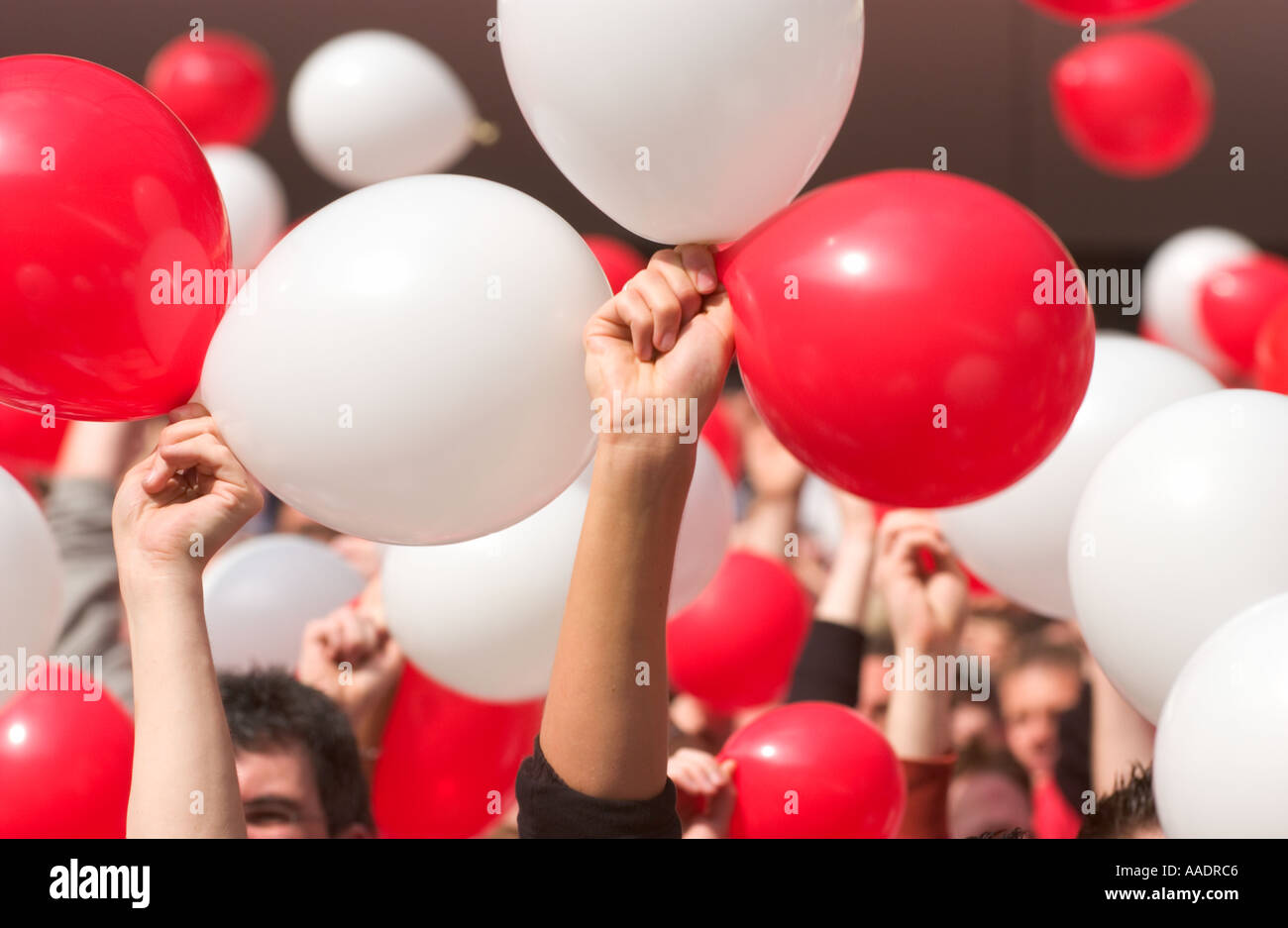 Hands crowd people hi-res stock photography and images - Alamy