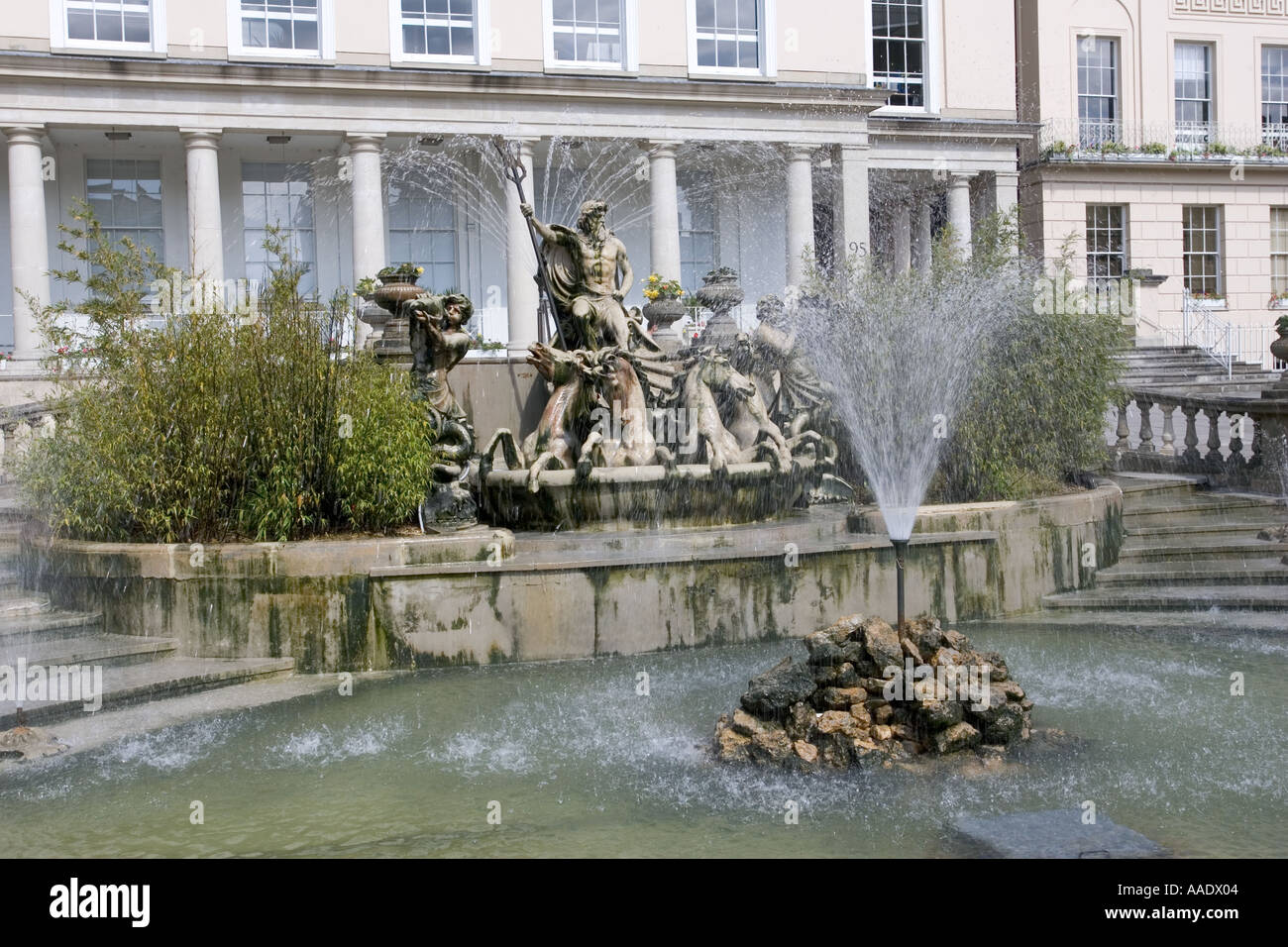 Neptunes Fountain in promenade Cheltenham Stock Photo - Alamy