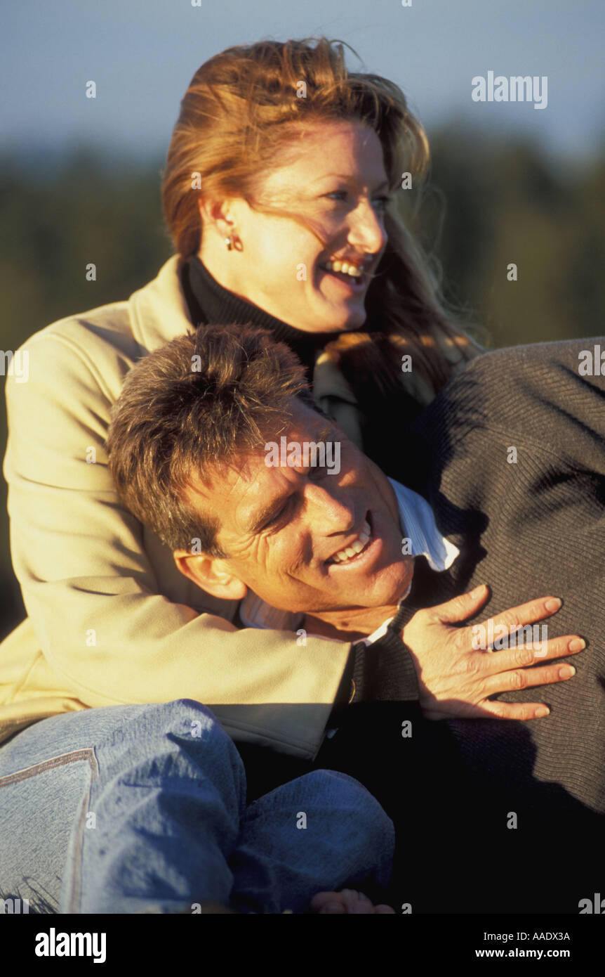 Woman straddling man hi-res stock photography and images - Alamy