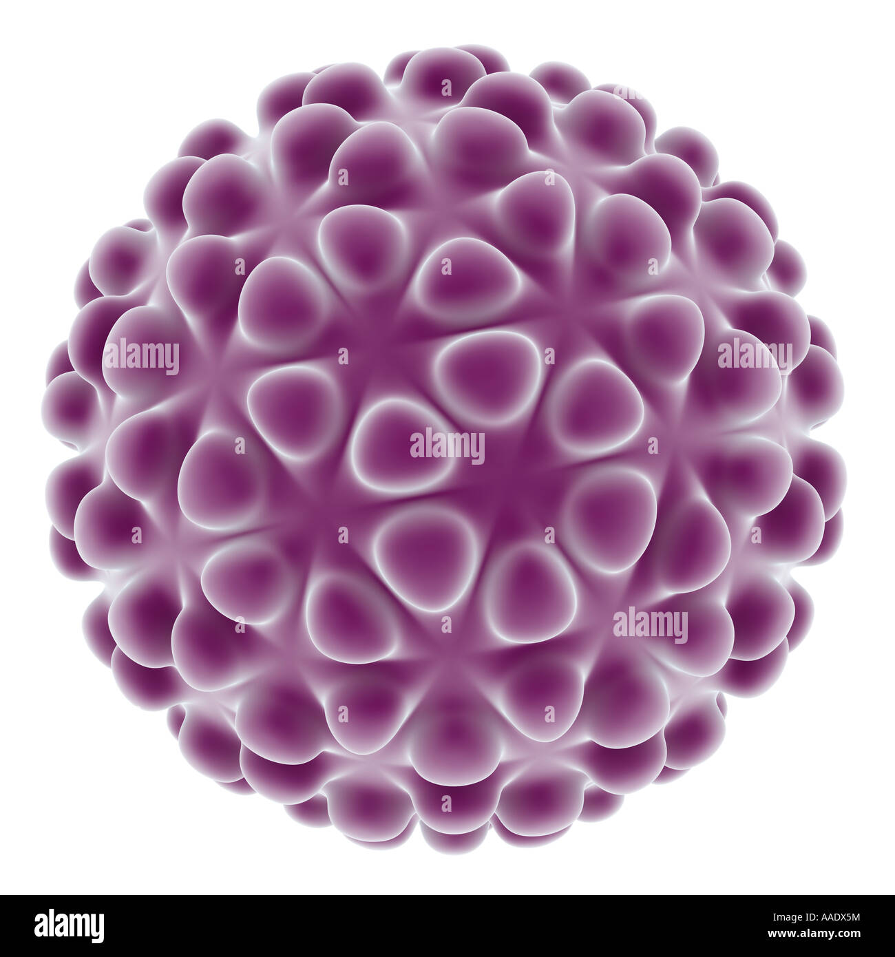 computer generated pink cell Stock Photo - Alamy