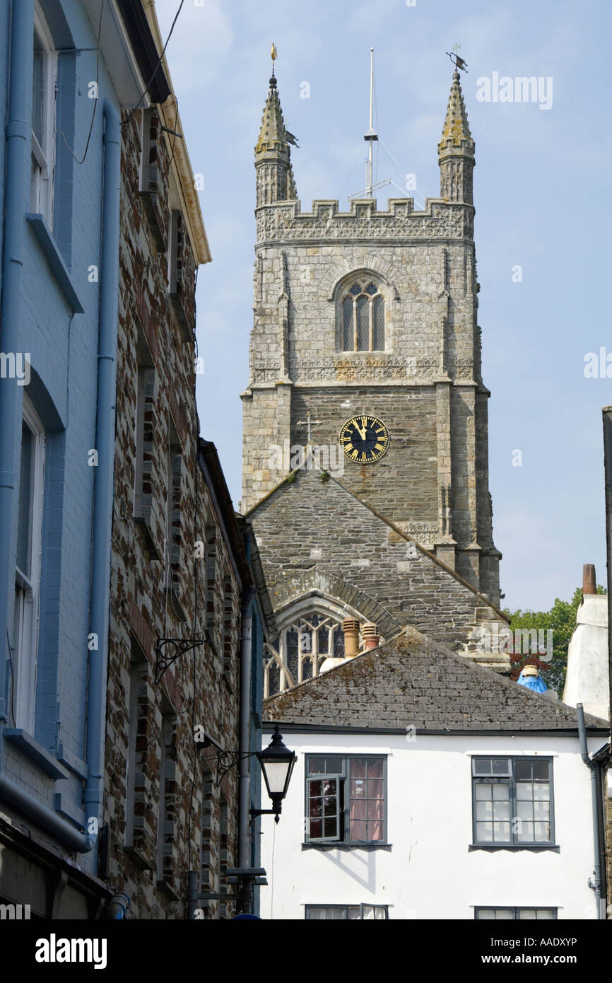 Fowey churches hi-res stock photography and images - Alamy