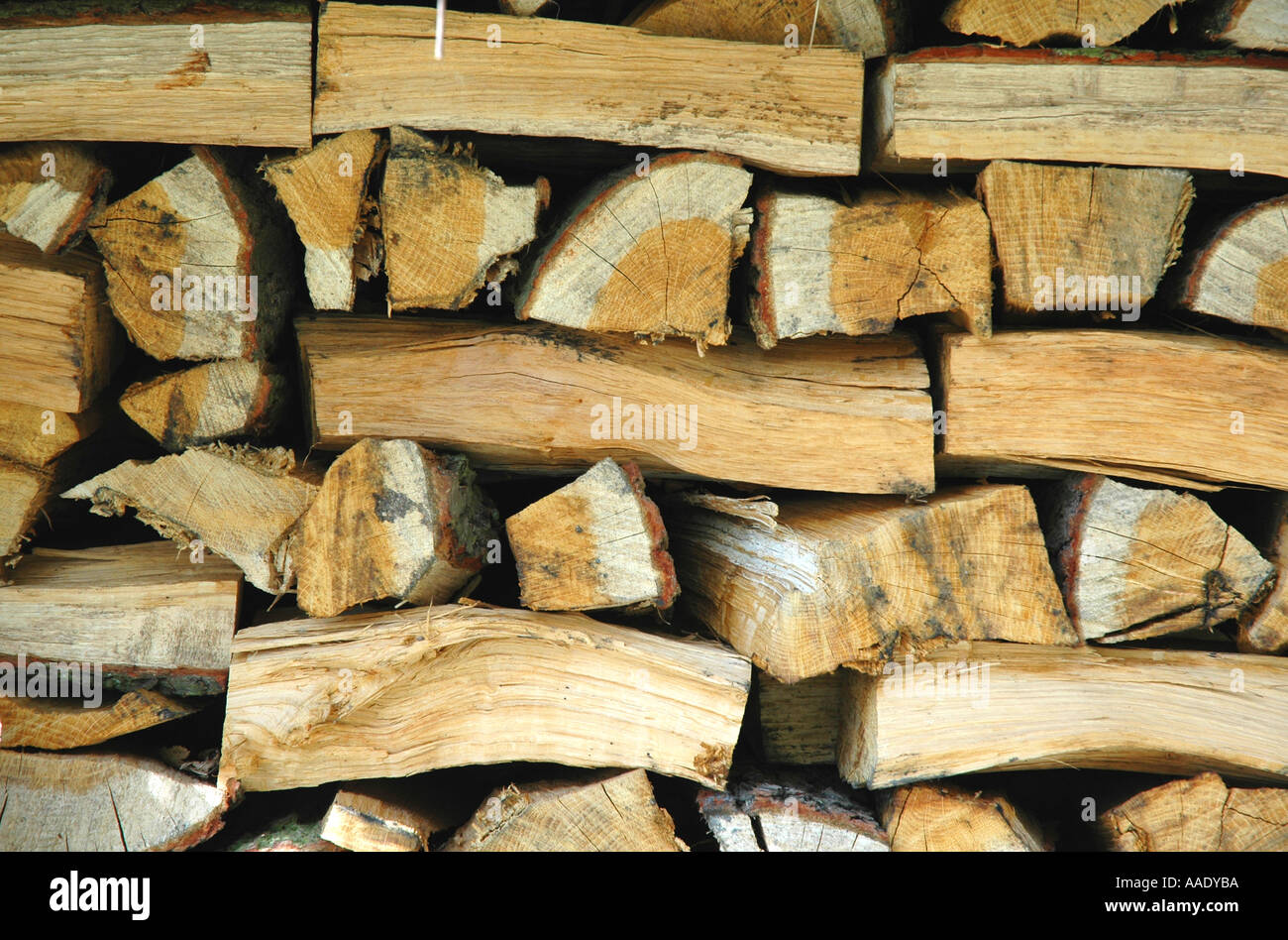 Mc0208 Wood Stack 01 Stock Photo - Alamy