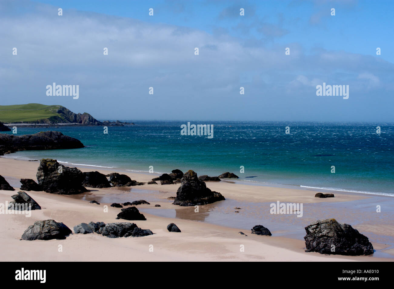 Beach at Durness Sutherland Scotland Stock Photo - Alamy