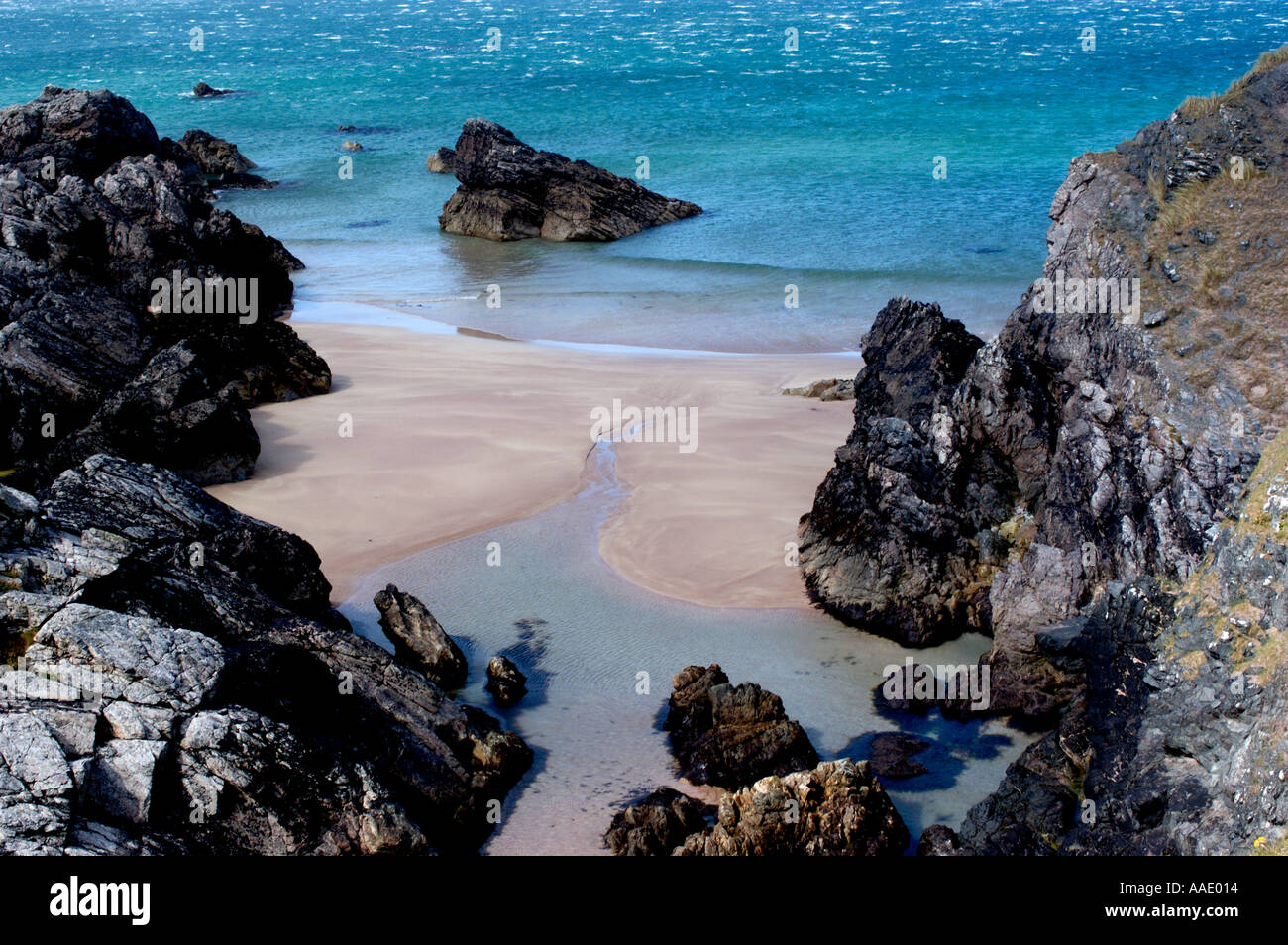 Beach at Durness Sutherland Scotland Stock Photo - Alamy