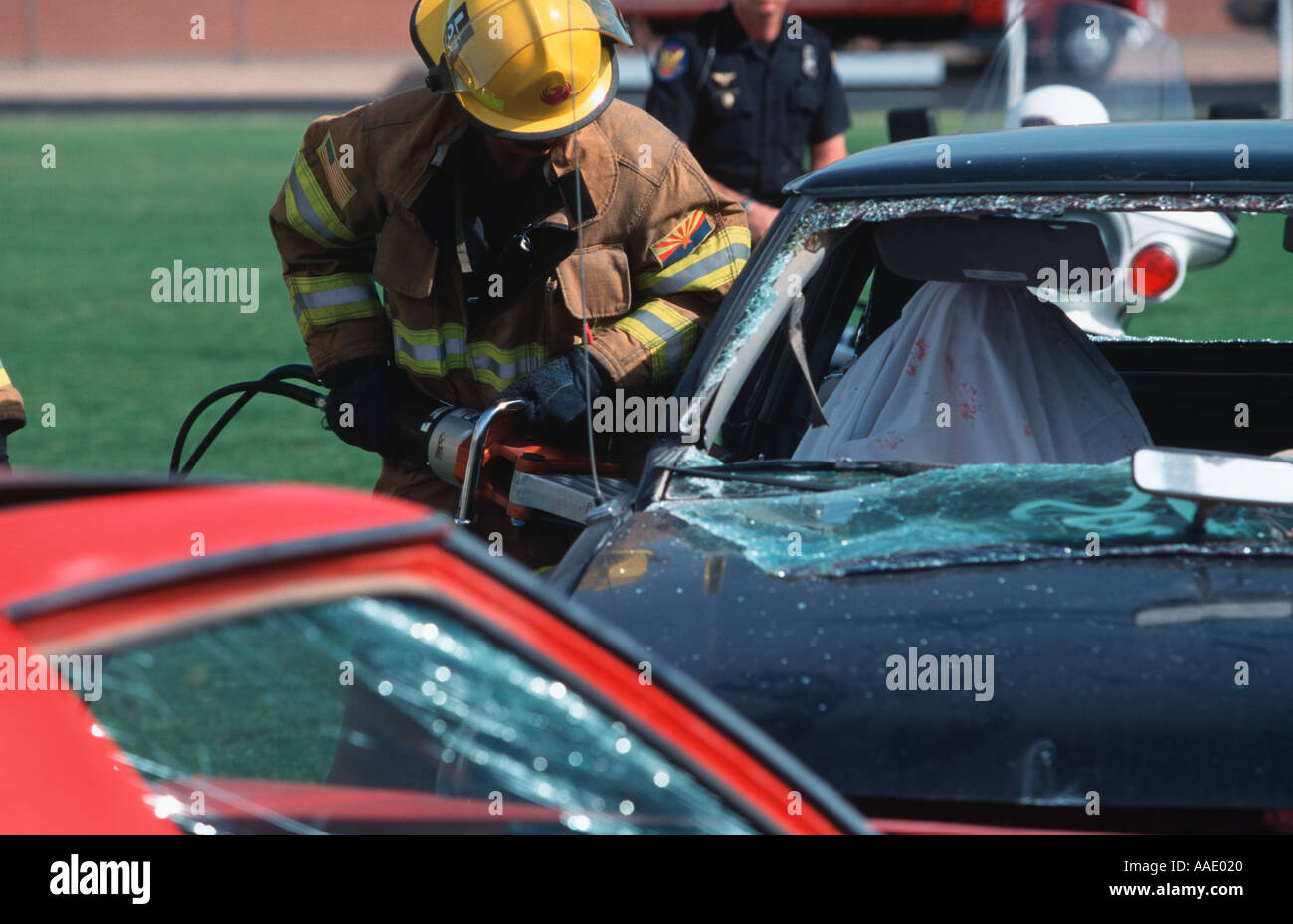 Jaws of life tool hi-res stock photography and images - Alamy