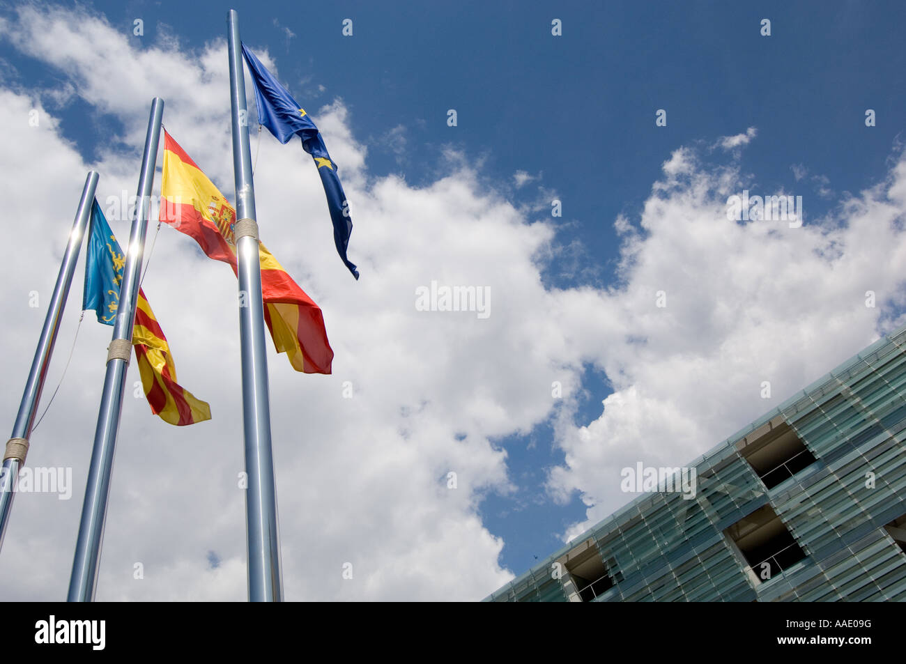 Benidorm flag hi-res stock photography and images - Alamy