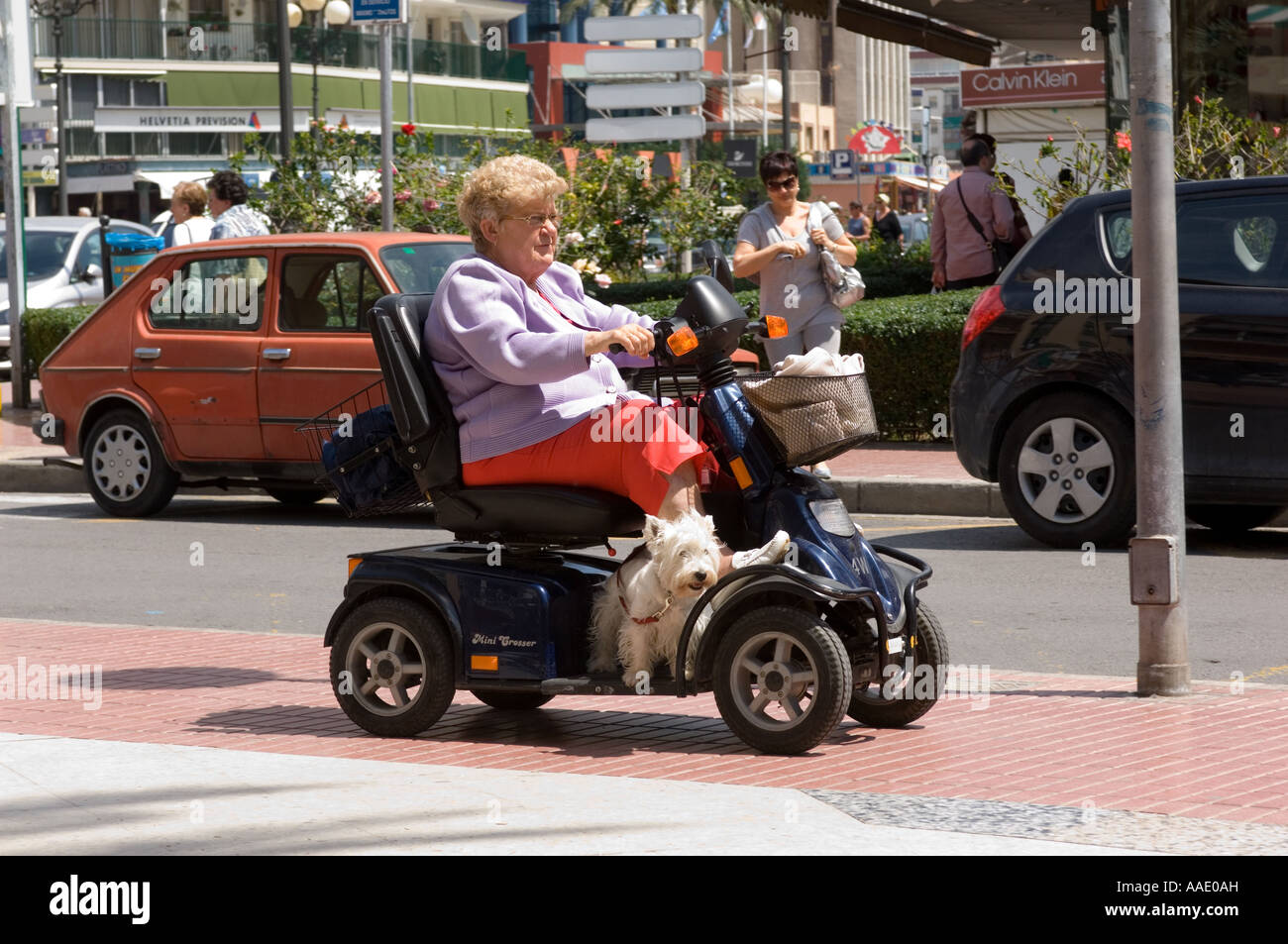 Mobility scooter benidorm hi-res stock photography and images - Alamy