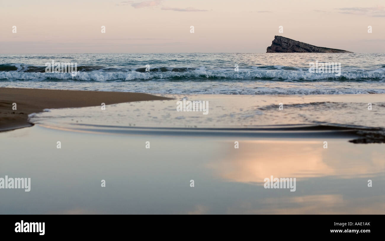 Isla de Benidorm Costa Blanca Spain Stock Photo - Alamy