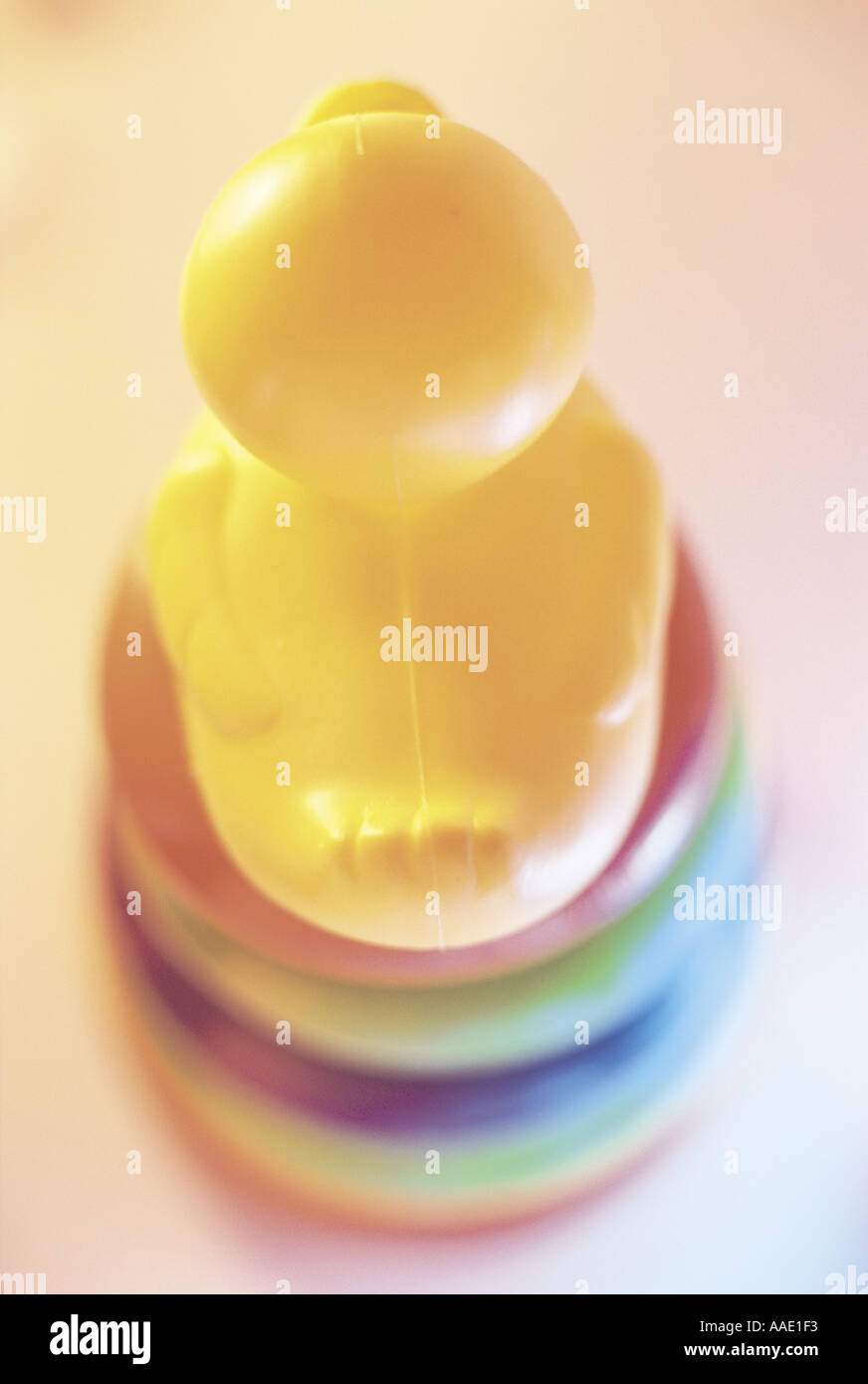 Toy stacking rings hi-res stock photography and images - Alamy