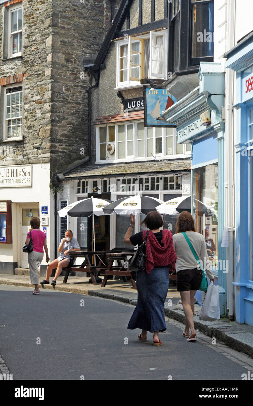 Fowey_pub hi-res stock photography and images - Alamy