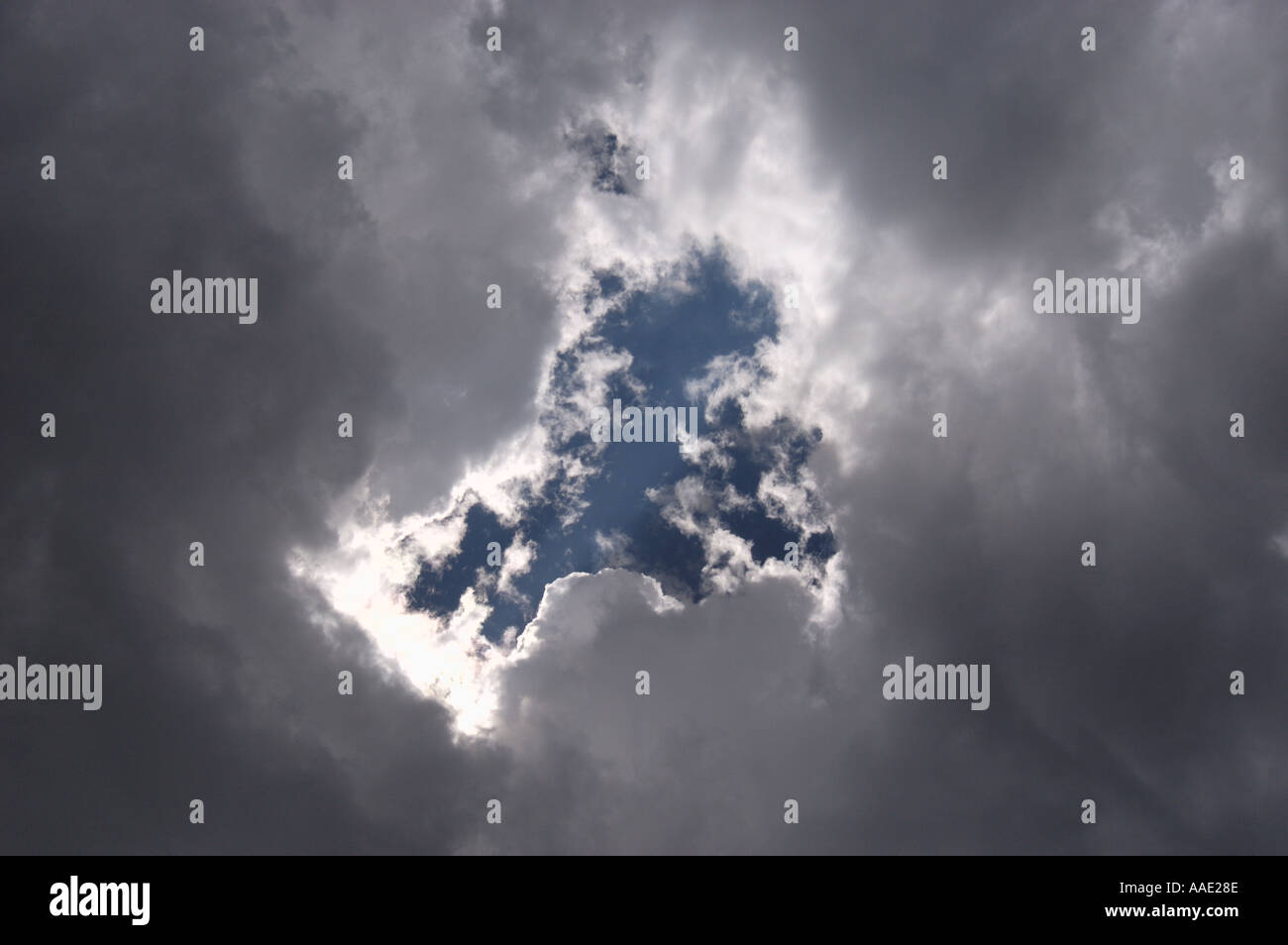 Rain laden Cumulus clouds northern California Stock Photo - Alamy