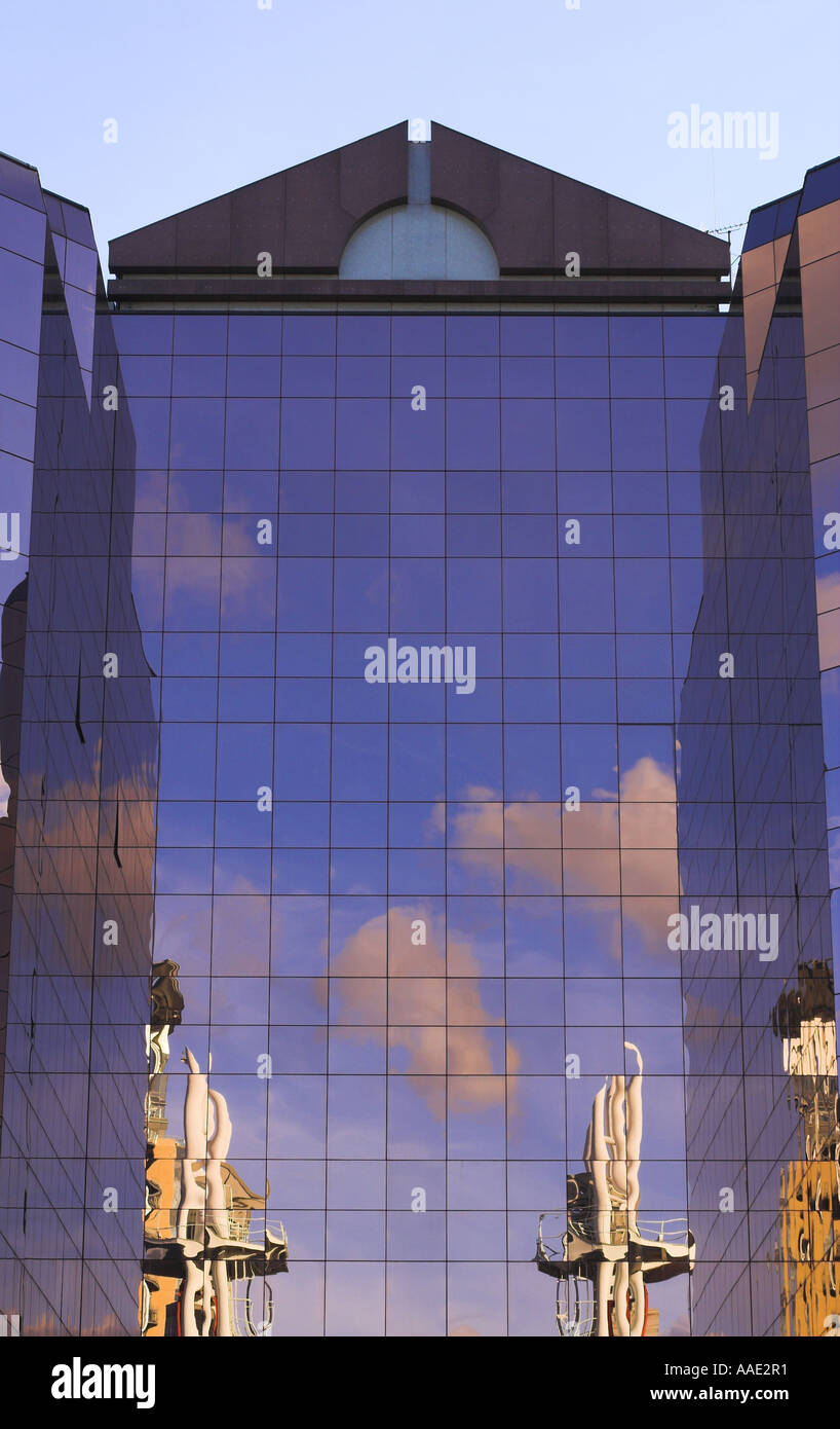 The Quay West office building in Salford Quays Manchester Stock Photo ...