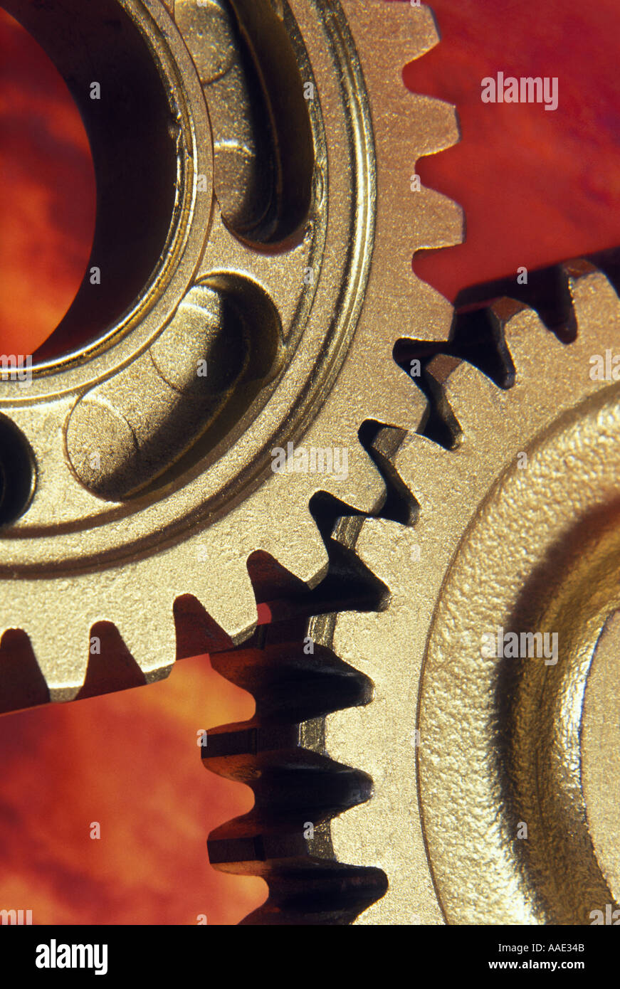 cog wheels intermeshing Stock Photo - Alamy