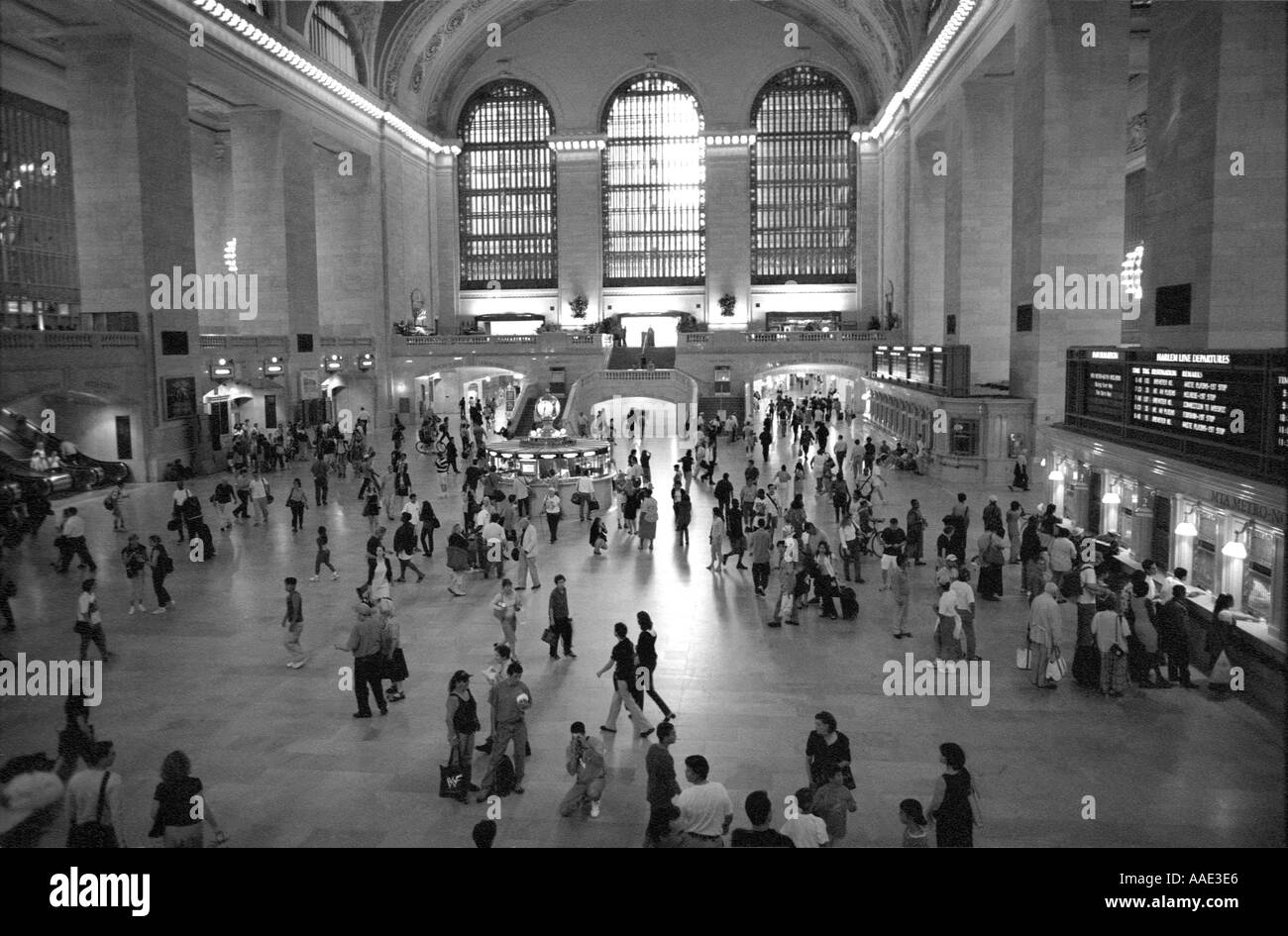 The main room of Grand Central Terminal in New York City USA Stock ...