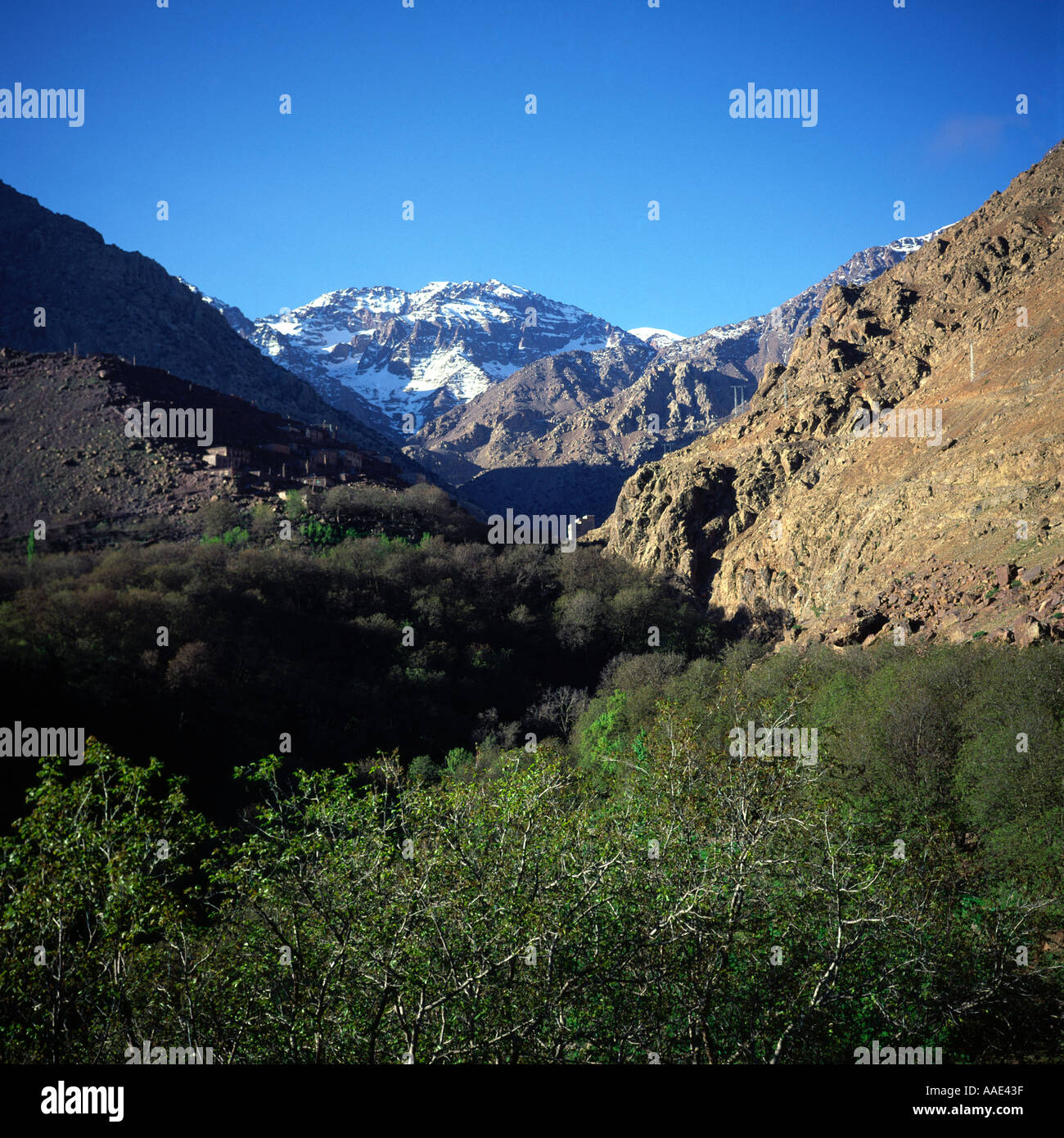 Atlas mountains Morocco north Africa Stock Photo - Alamy