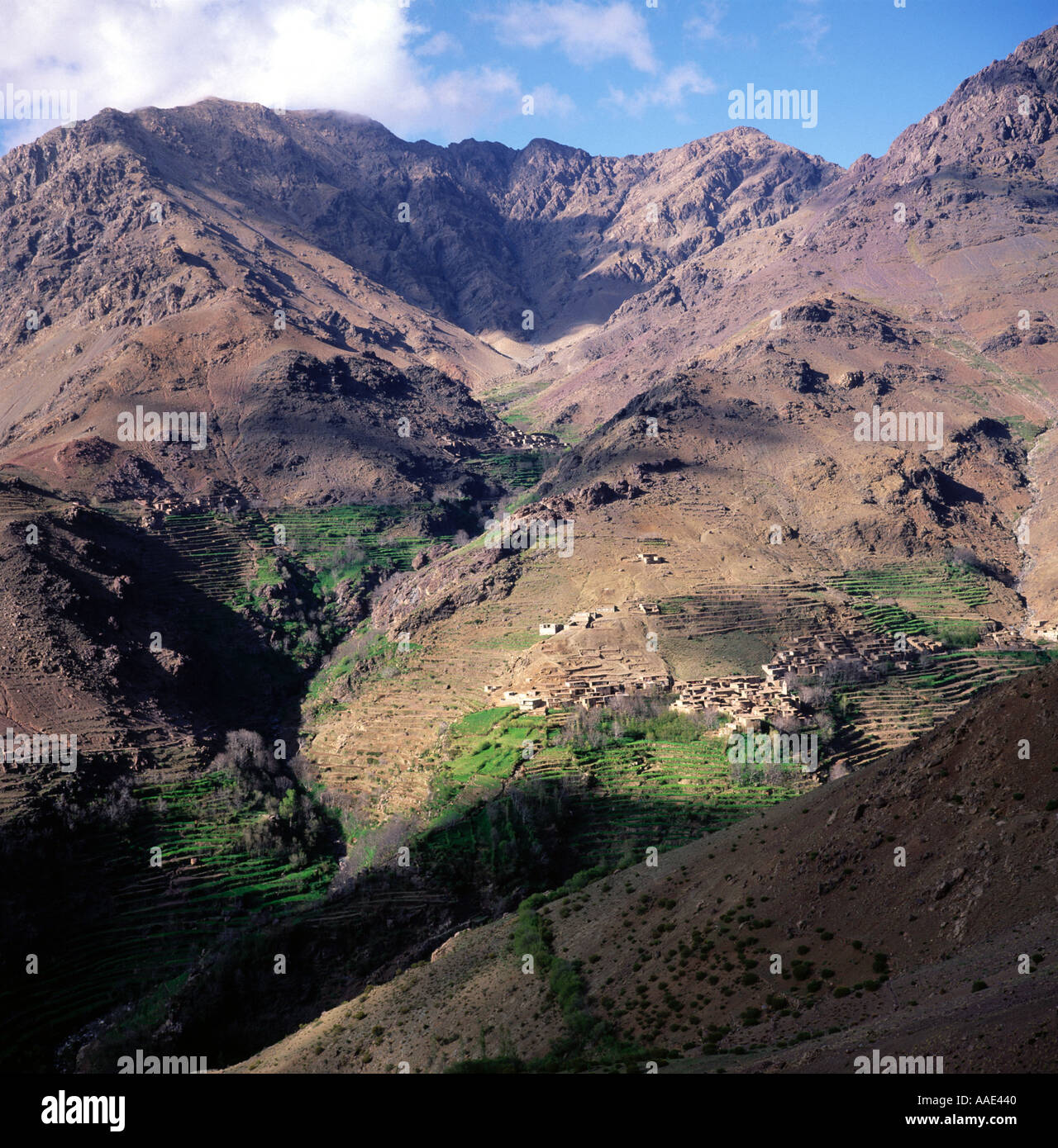 Atlas mountains Morocco north Africa Stock Photo - Alamy