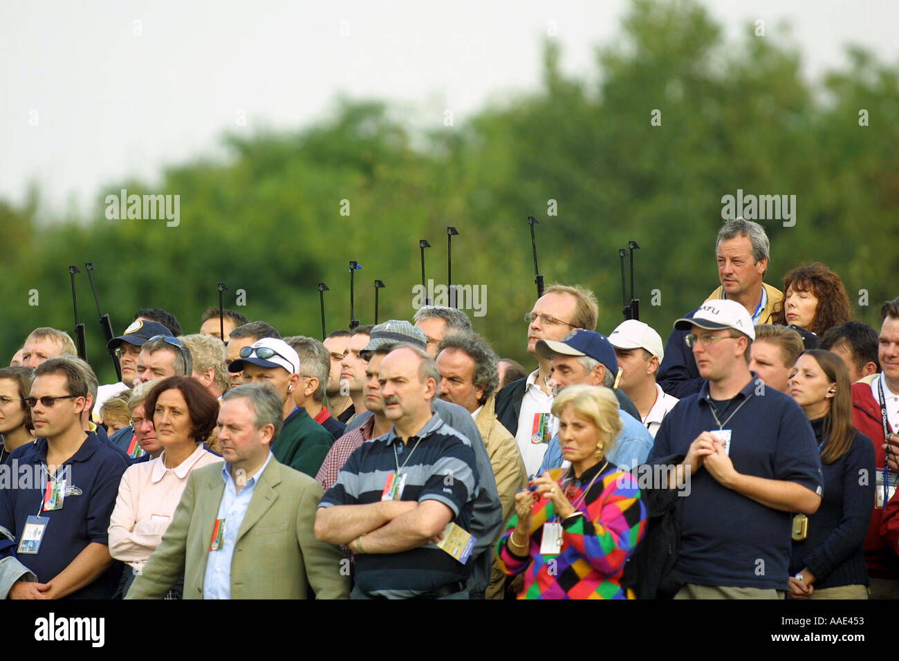 Golf crowd ryder cup hi-res stock photography and images - Alamy