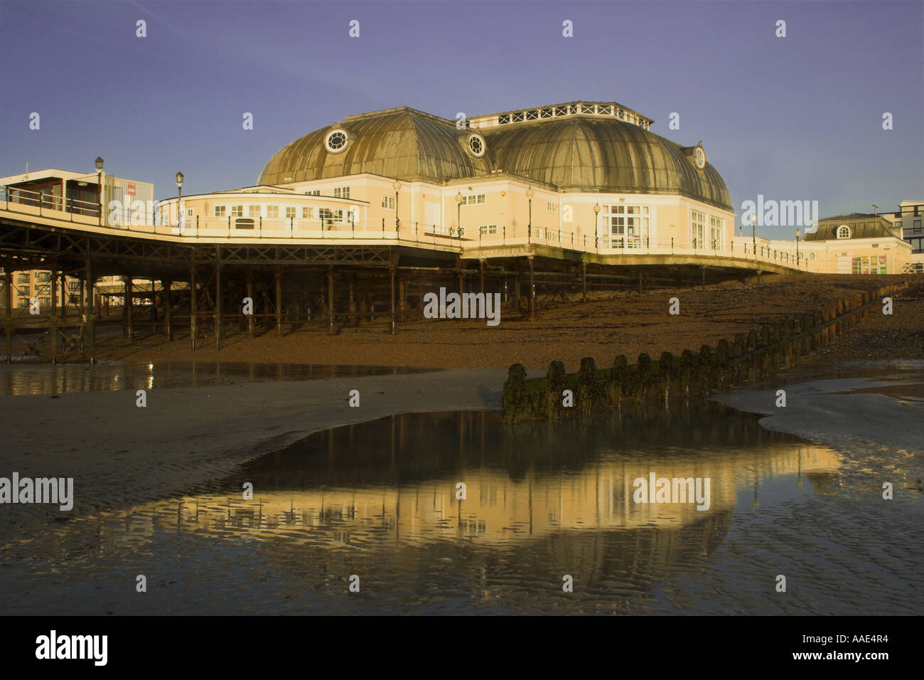 Worthing Pier Pavilion - Worthing, West Sussex, England, UK Stock Photo ...