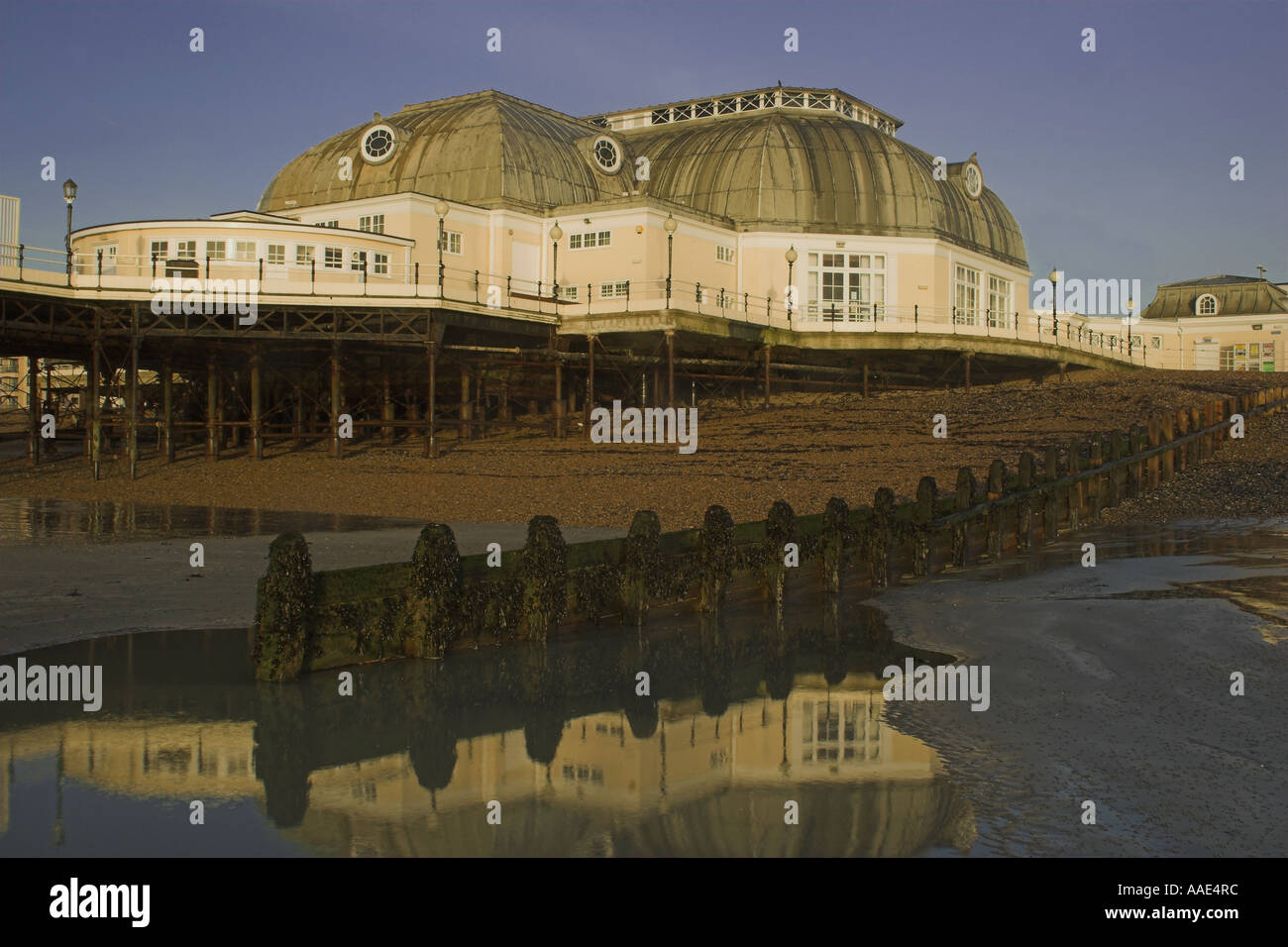 Worthing Pier Pavilion - Worthing, West Sussex, England, UK Stock Photo ...