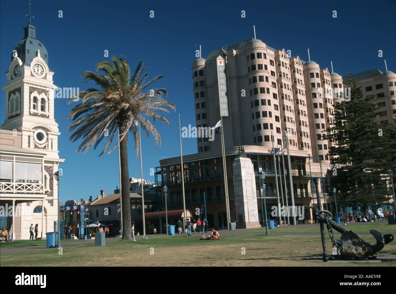 The seaside suburb of Glenelg South Australia Stock Photo - Alamy