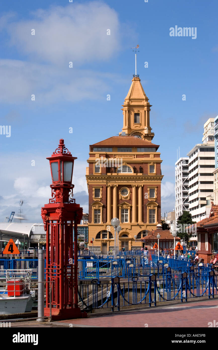 Ferry Building Auckland New Zealand Stock Photo - Alamy